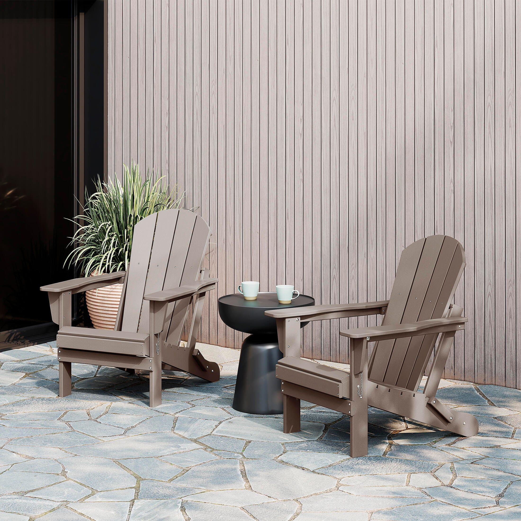 Click here for Westin Outdoor Newport Folding Adirondack Chair (s... prices