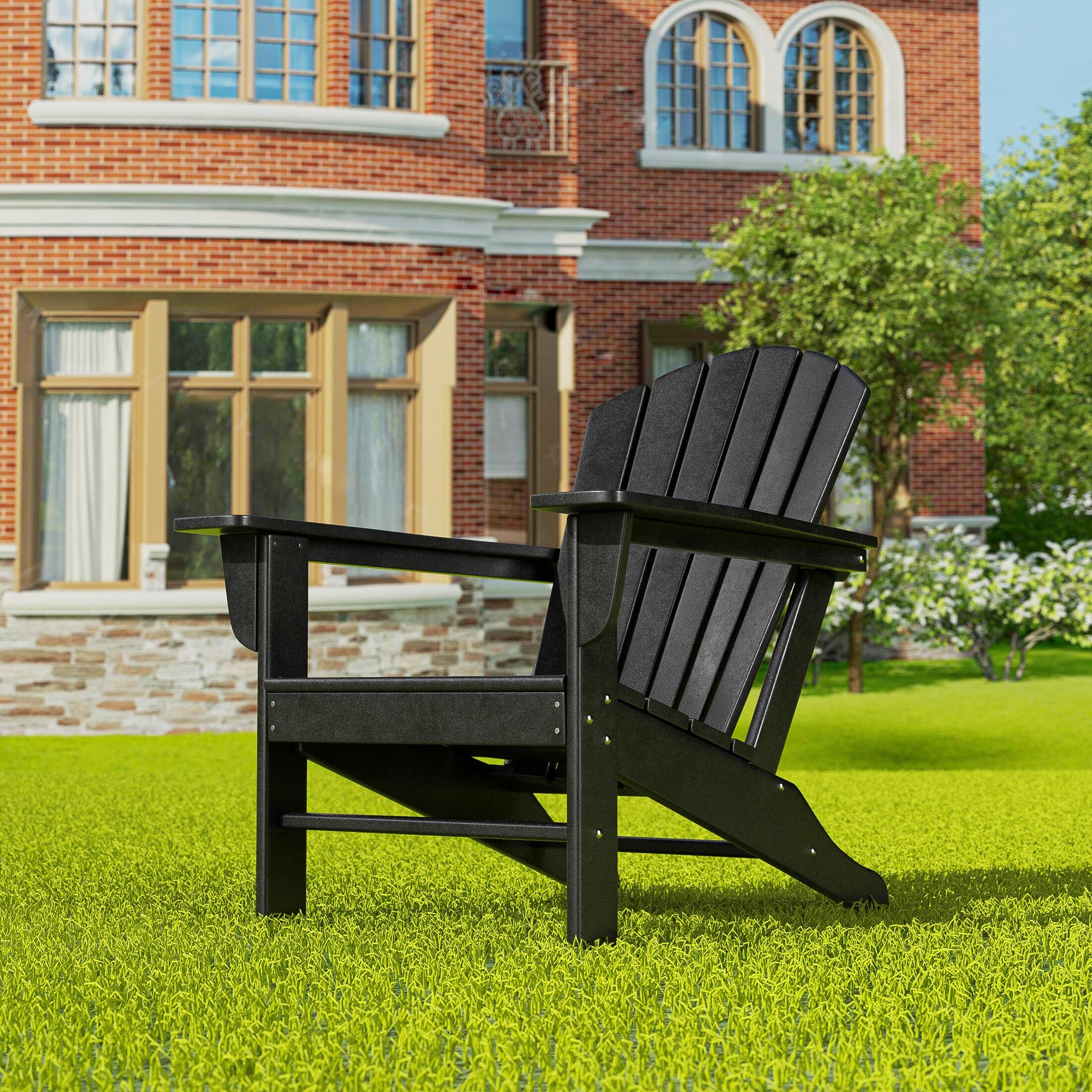 Click here for Westin Outdoor Elger Adirondack Chair  Black prices
