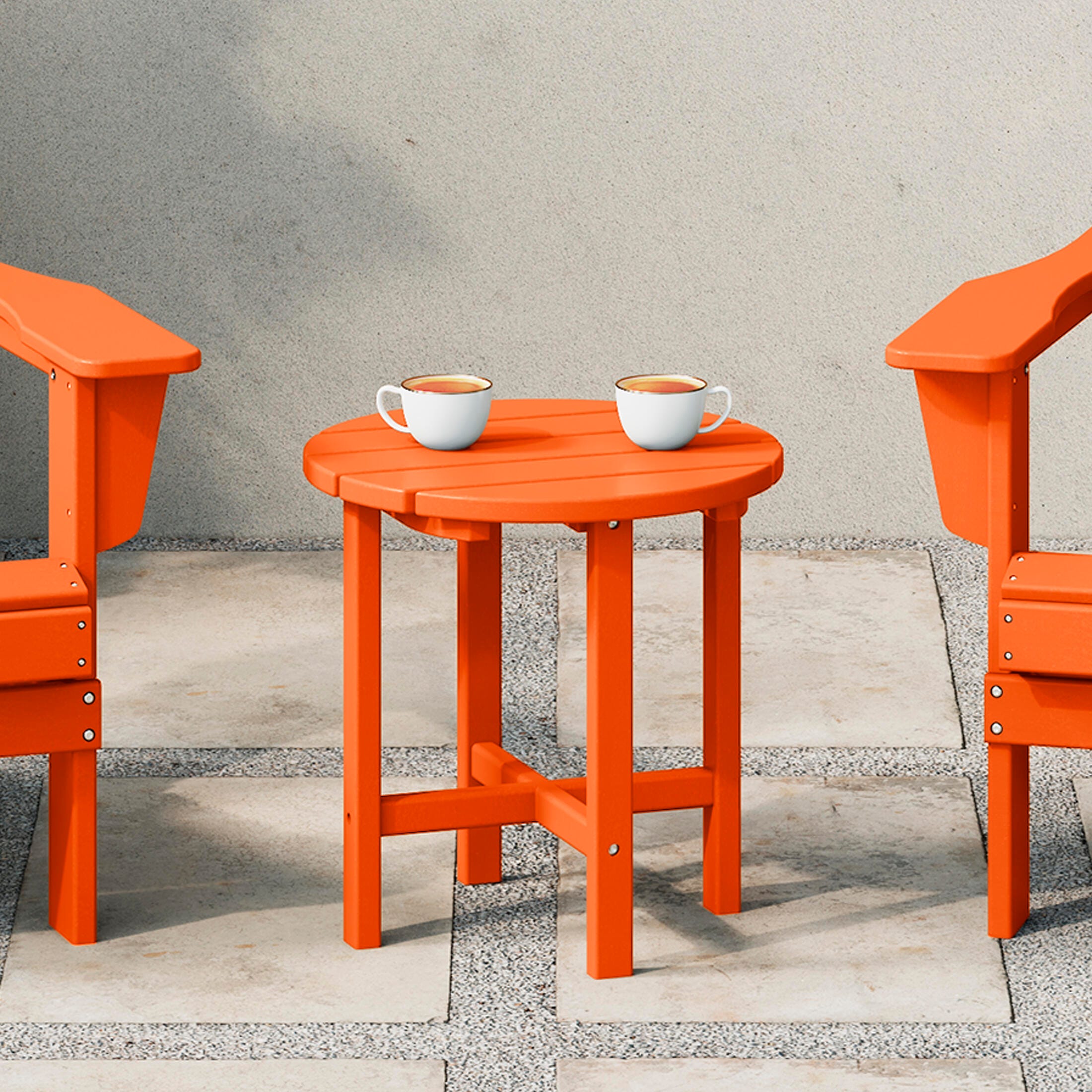 Click here for Seaside Outdoor Side Table  Orange prices