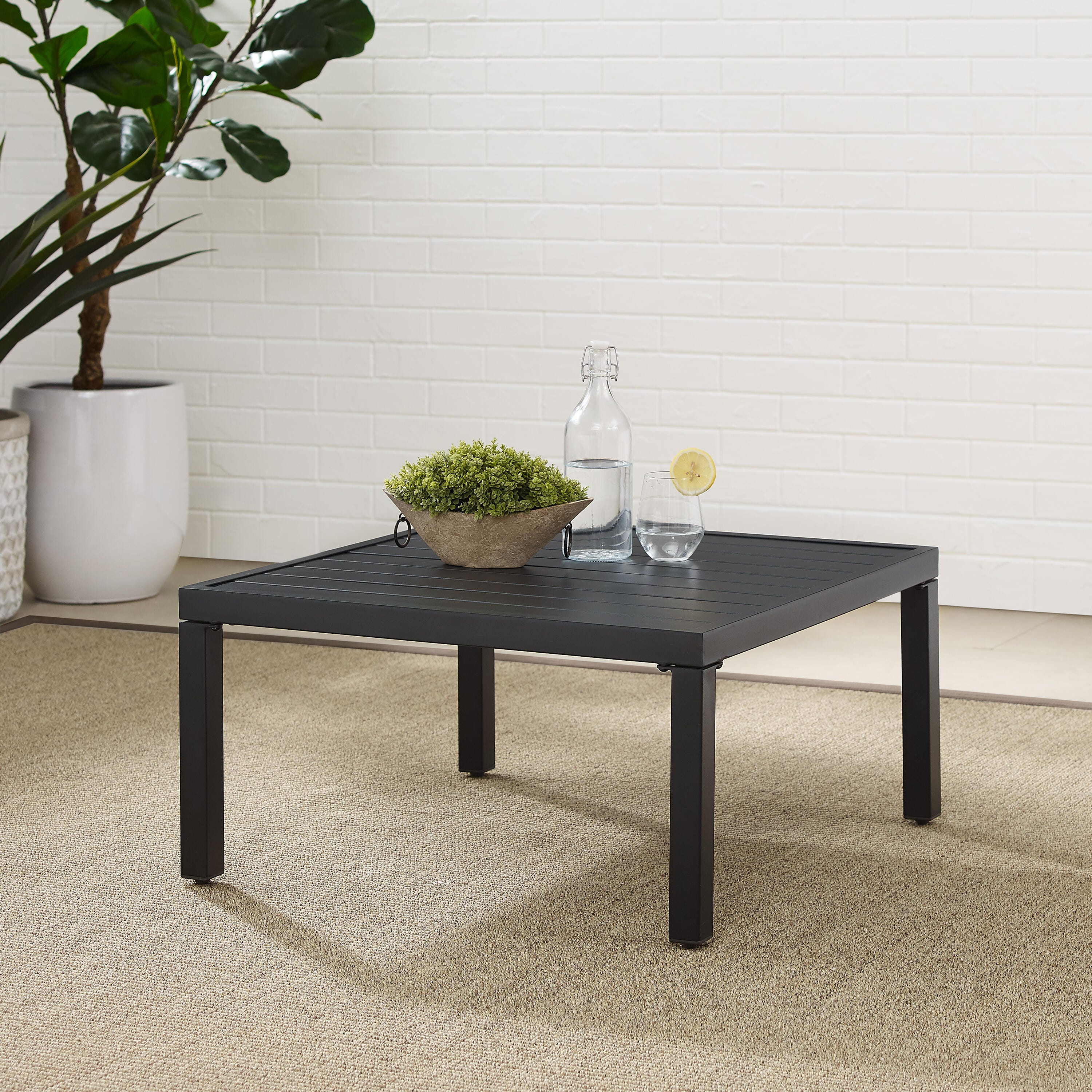 Click here for Piermont Outdoor Coffee Table  Matte Black prices