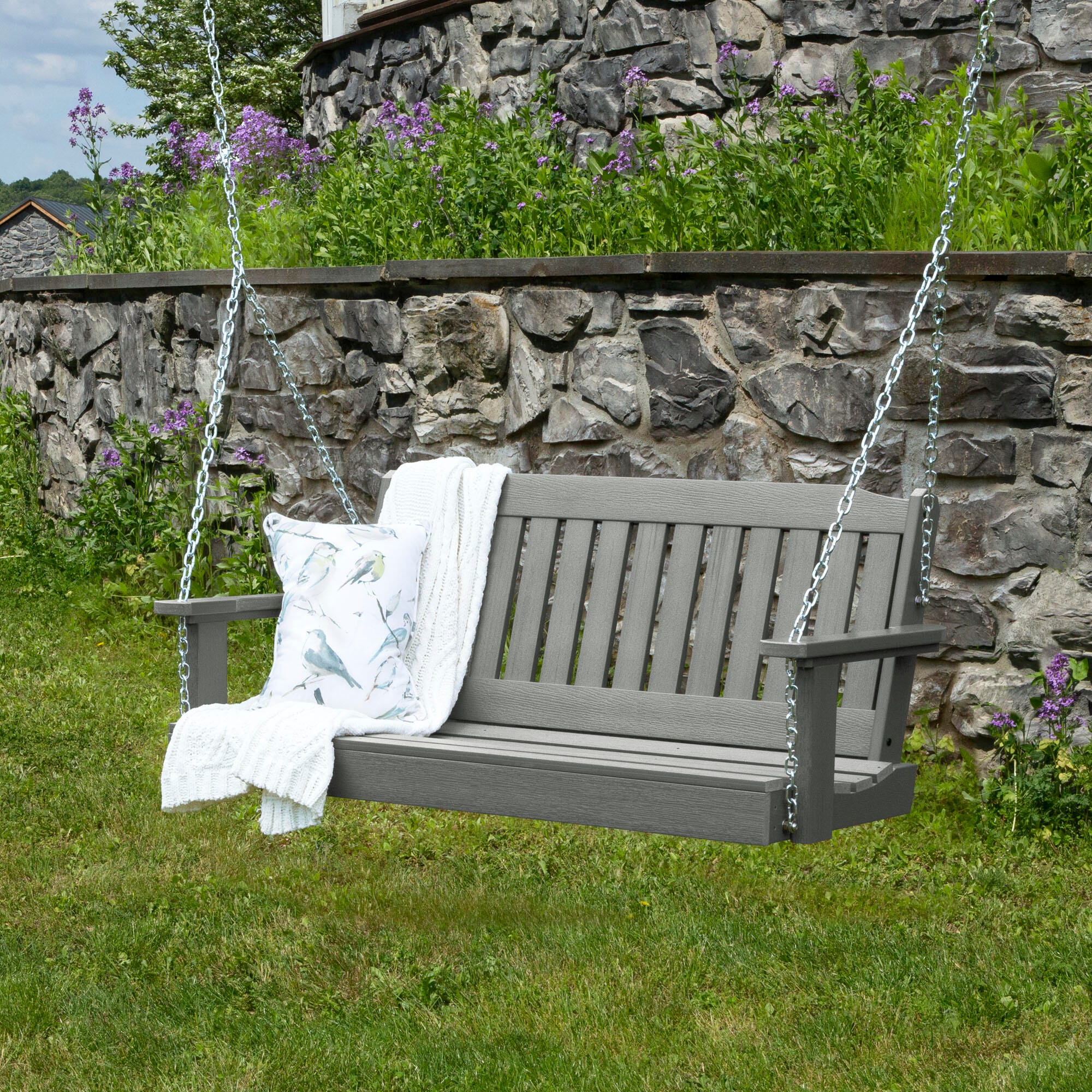 Click here for Highwood USA Lehigh 4-Foot Porch Swing  Coastal Te... prices