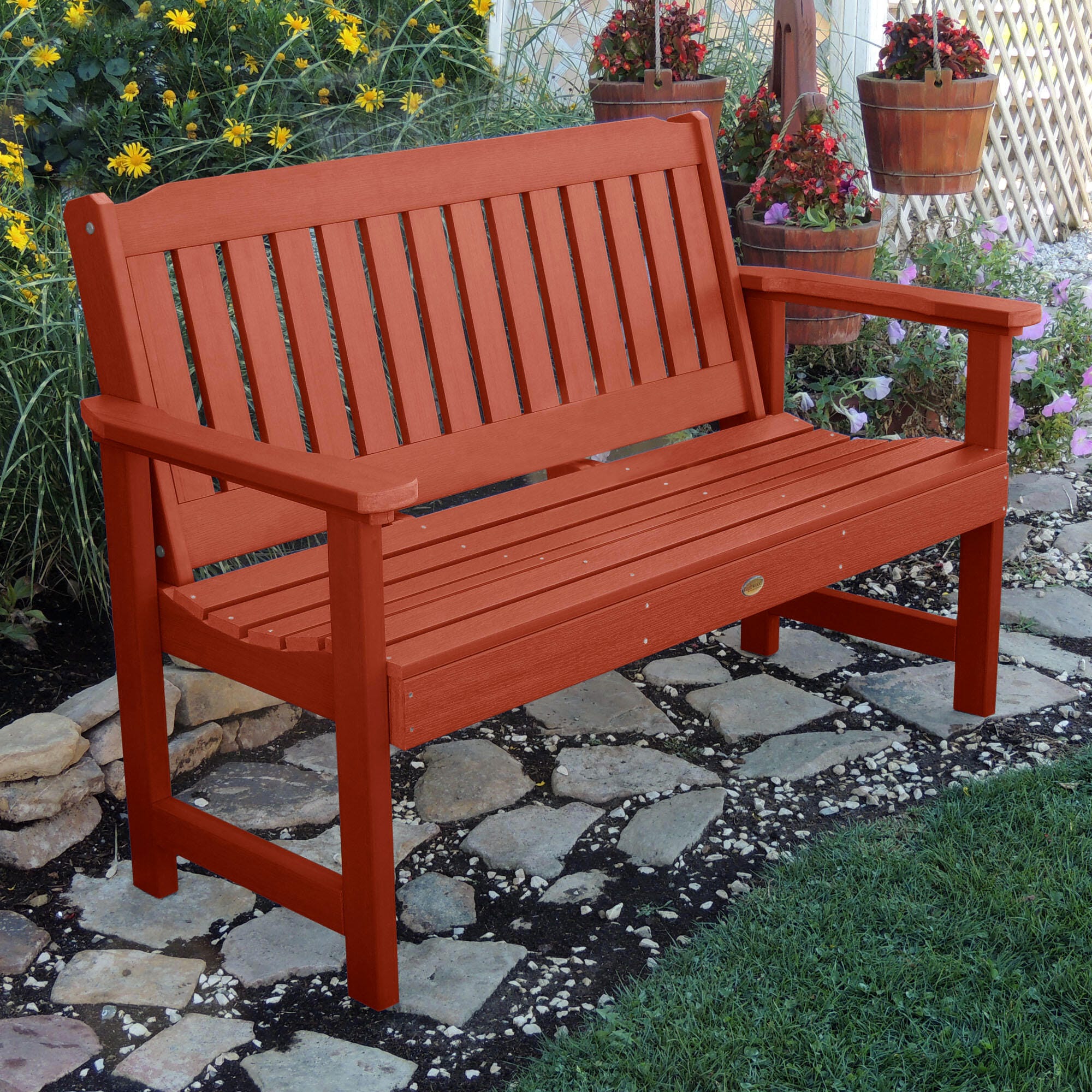 Click here for Highwood USA Lehigh 5-Foot Garden Bench  Rustic Re... prices