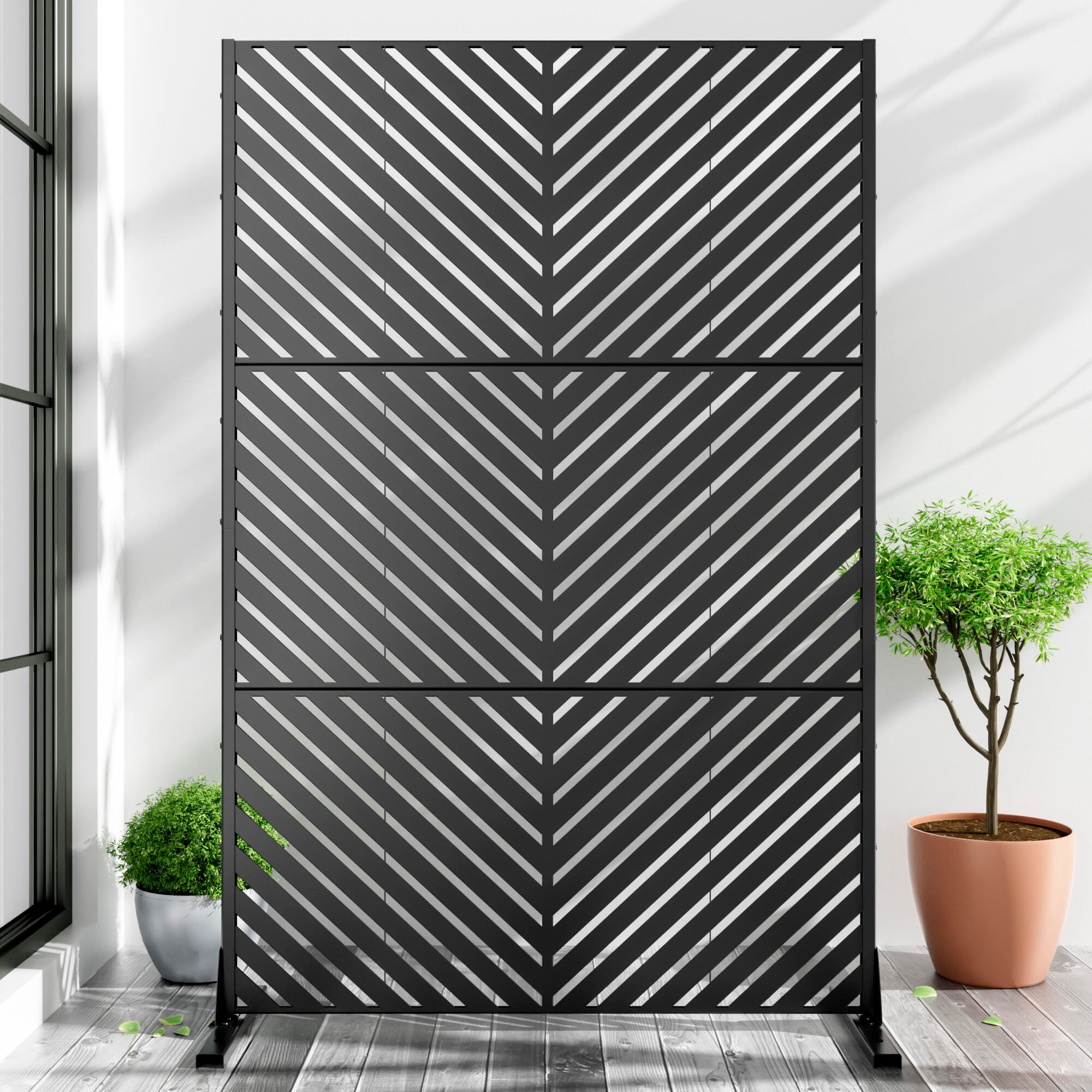Click here for TranquilBreeze Arrows Outdoor Privacy Screen Garde... prices