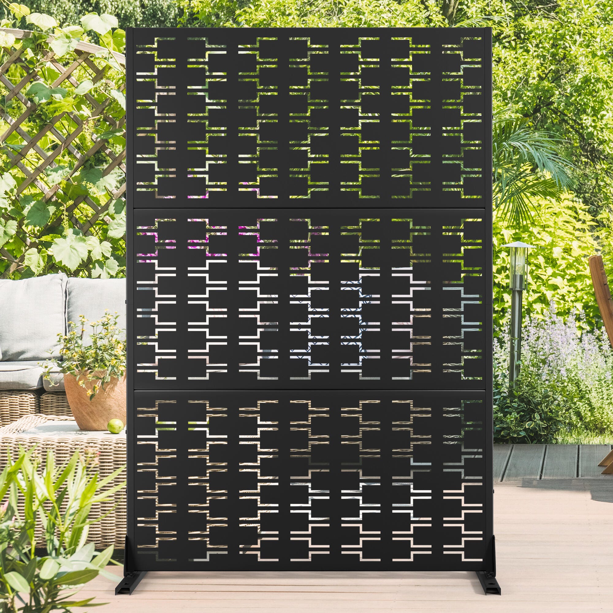 Click here for TranquilBreeze Bricks Pattern Outdoor Privacy Scre... prices