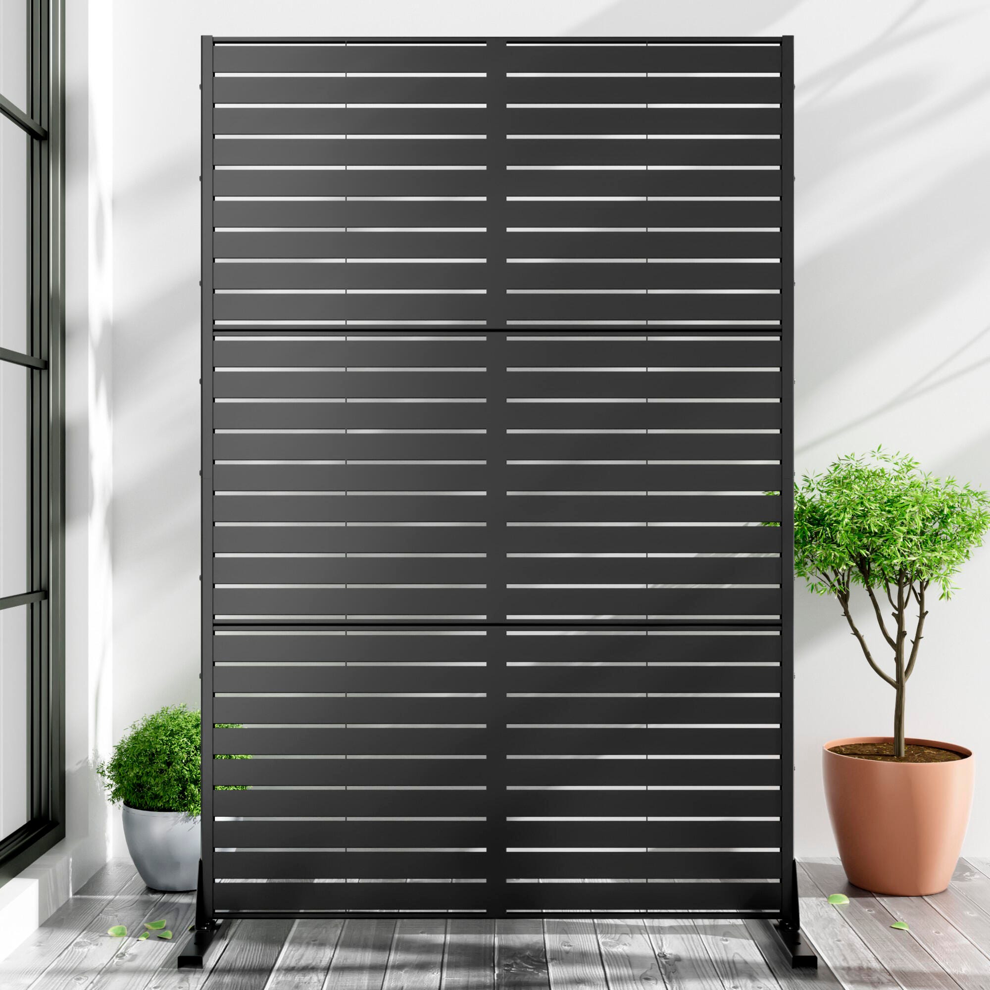 Click here for TranquilBreeze Louver Outdoor Privacy Screen Garde... prices