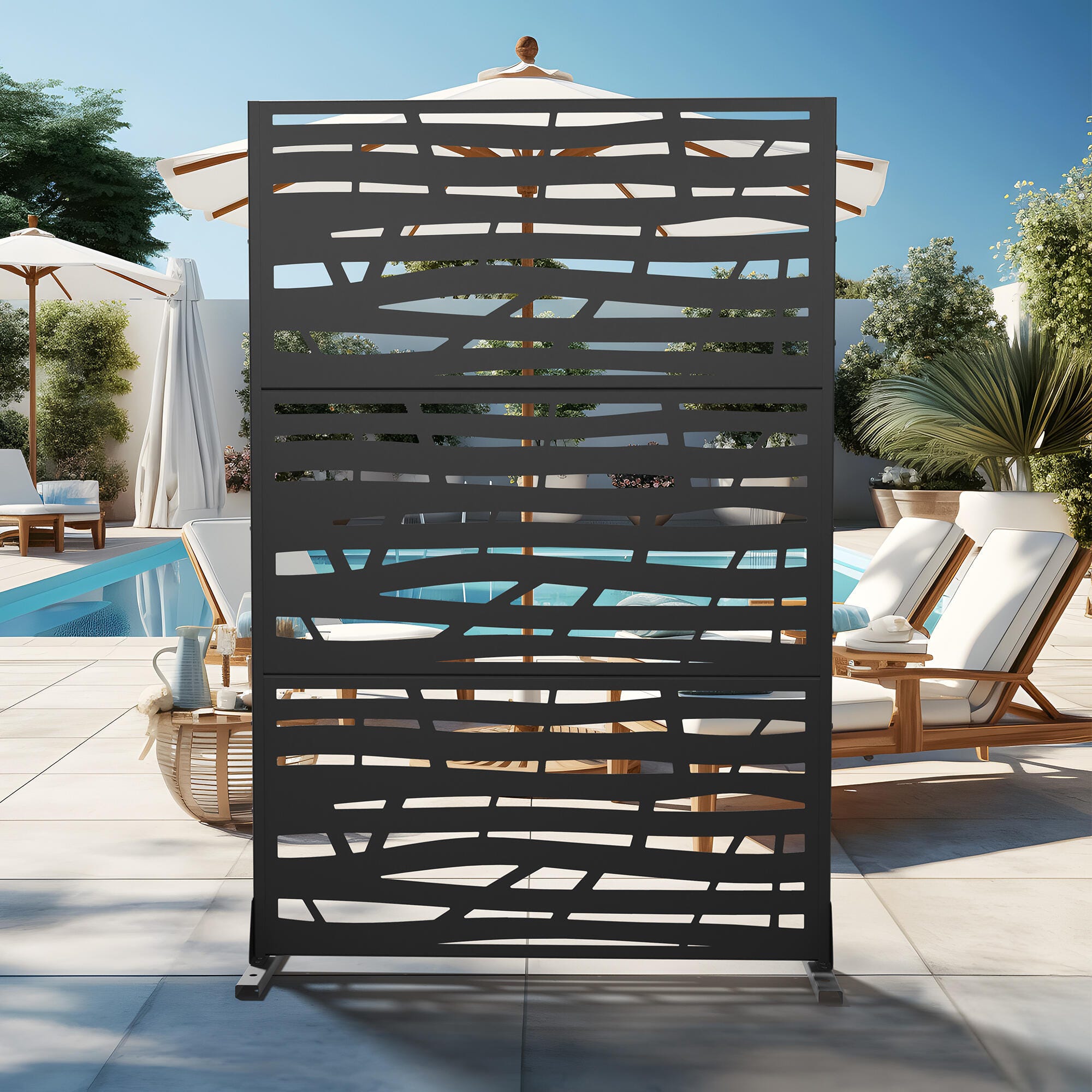 Click here for TranquilBreeze Jungle Outdoor Privacy Screen Garde... prices