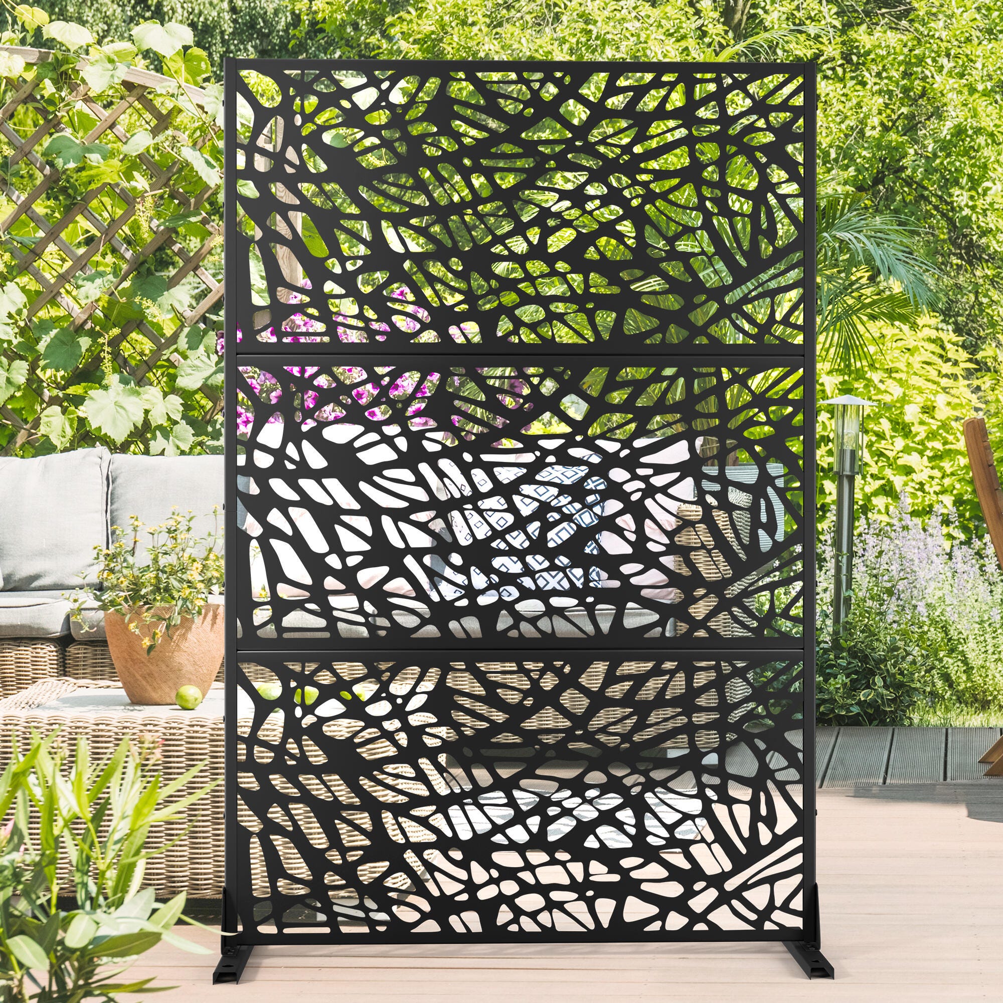 Click here for TranquilBreeze Web Outdoor Privacy Screen Garden F... prices