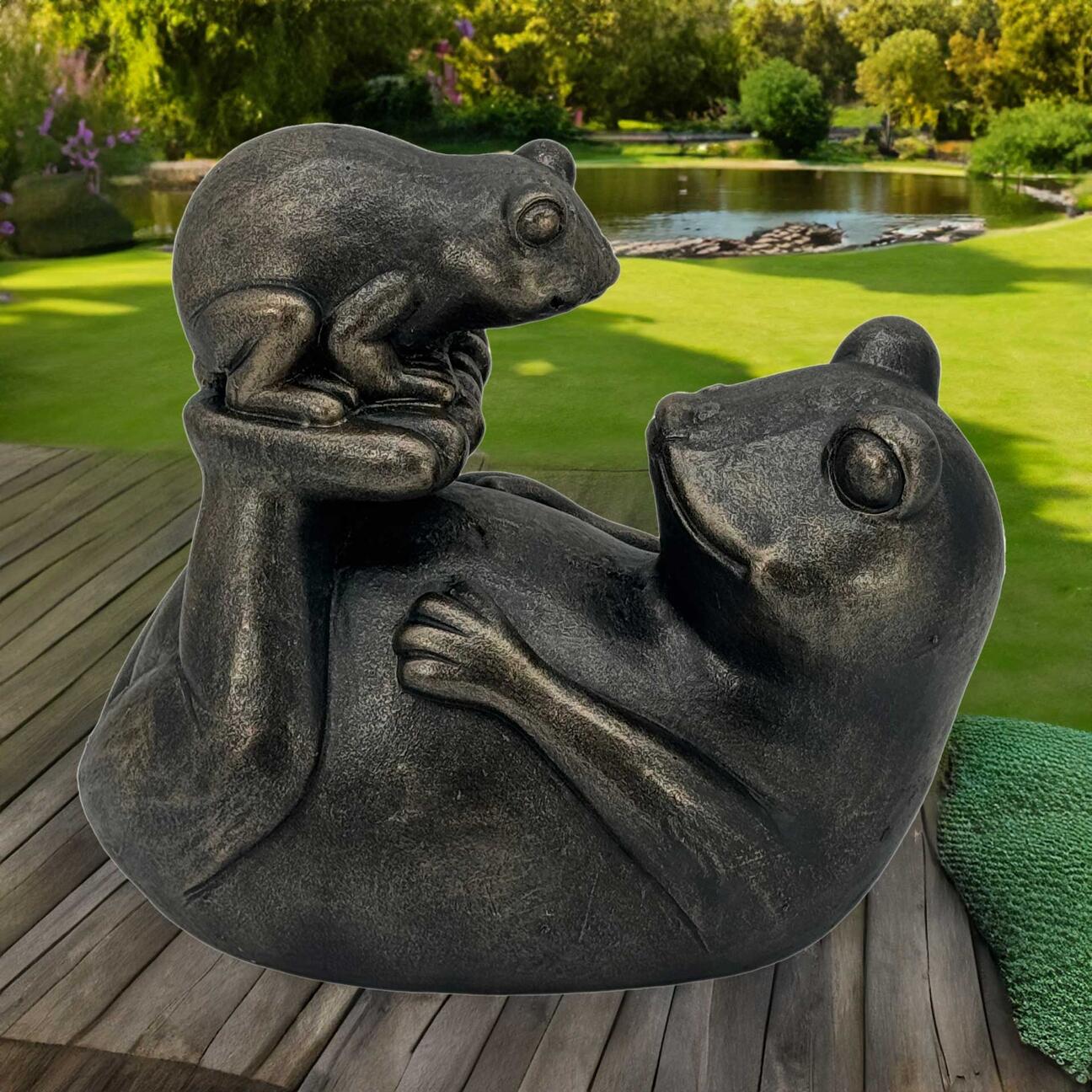 Click here for Galt International Frog Garden Statue  Copper prices
