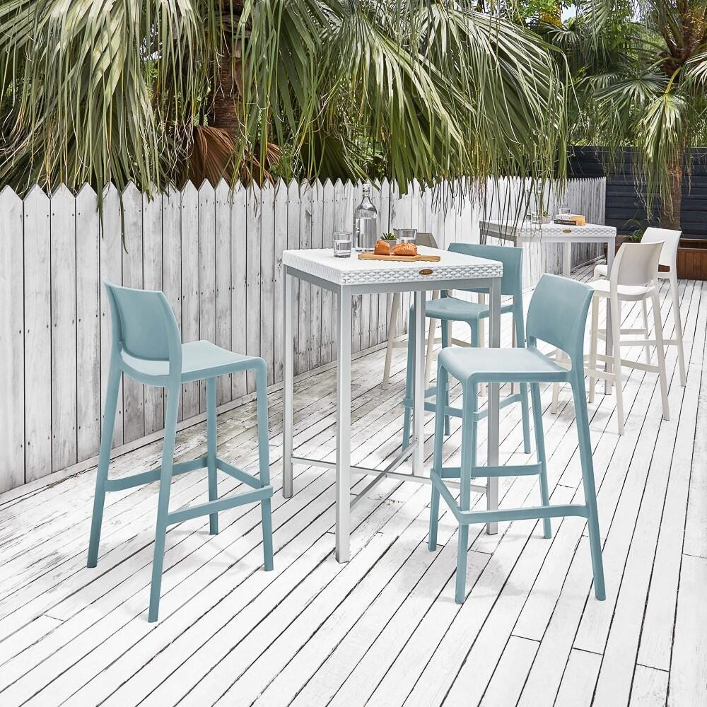 Click here for Sensilla Bar Stool (Set of 2)  Baby Blue prices