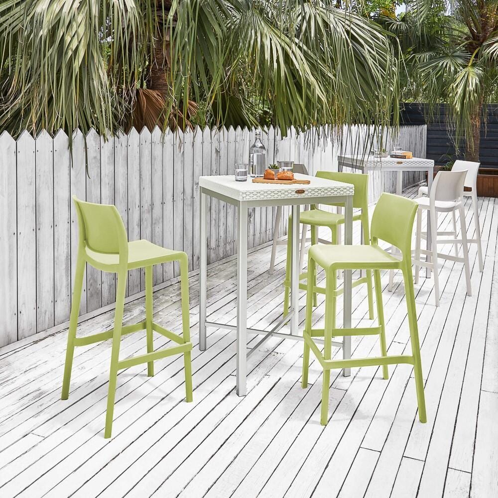Click here for Sensilla Bar Stool (Set of 2)  Wasabi Green prices