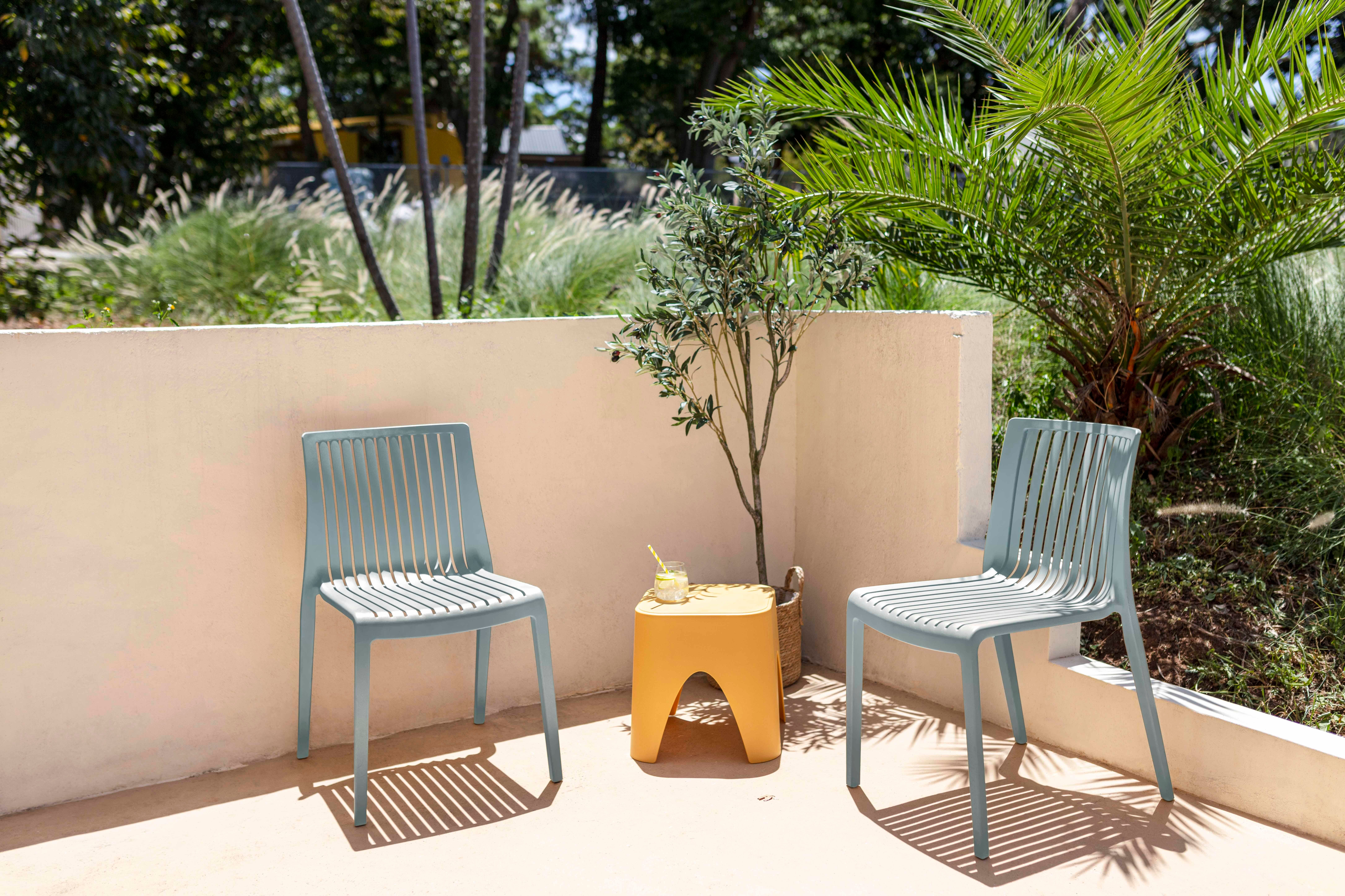 Click here for Milos Outdoor Stackable Dining Chair (Set of 2)  B... prices