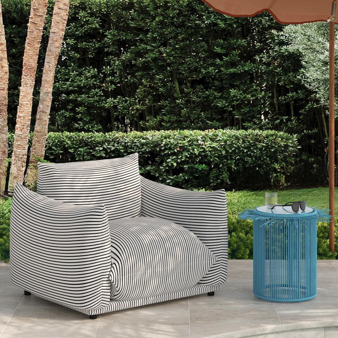 Click here for Saint Tropez Stuffed Outdoor Armchair  Pearl prices