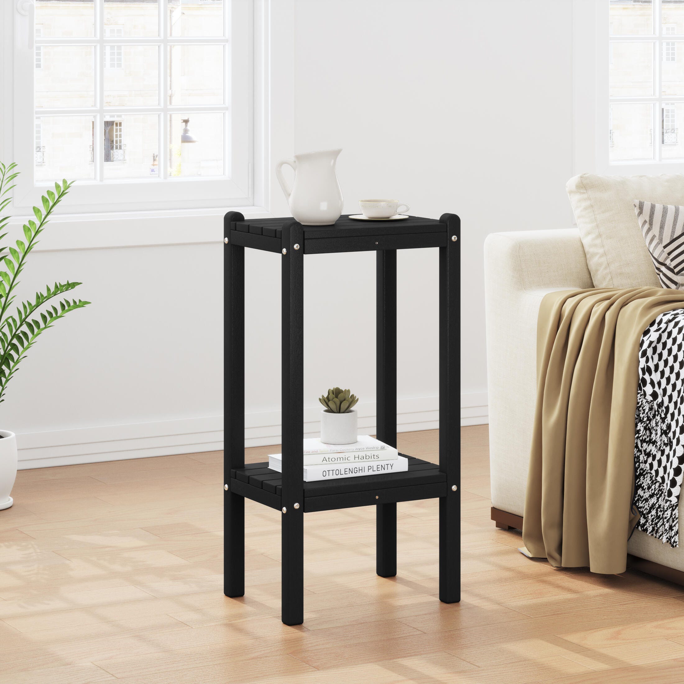Click here for Westin Furniture Otto Outdoor Two Shelf Side Table... prices