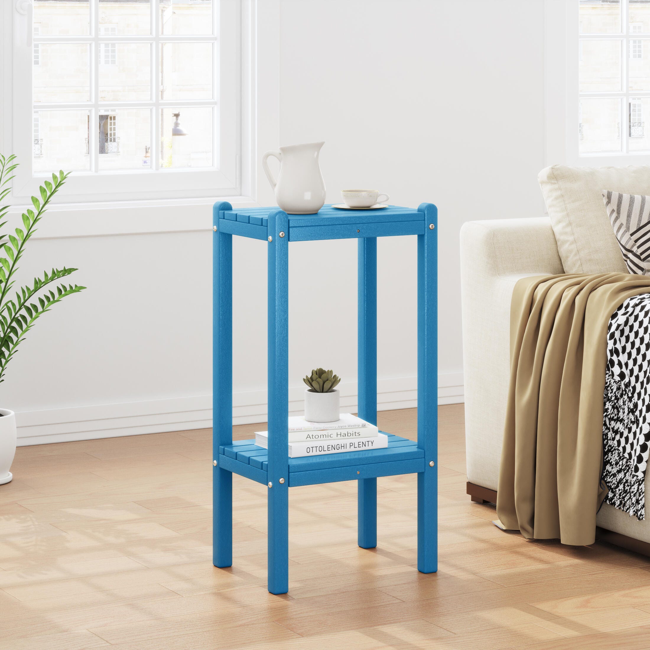 Click here for Westin Furniture Otto Outdoor Two Shelf Side Table... prices