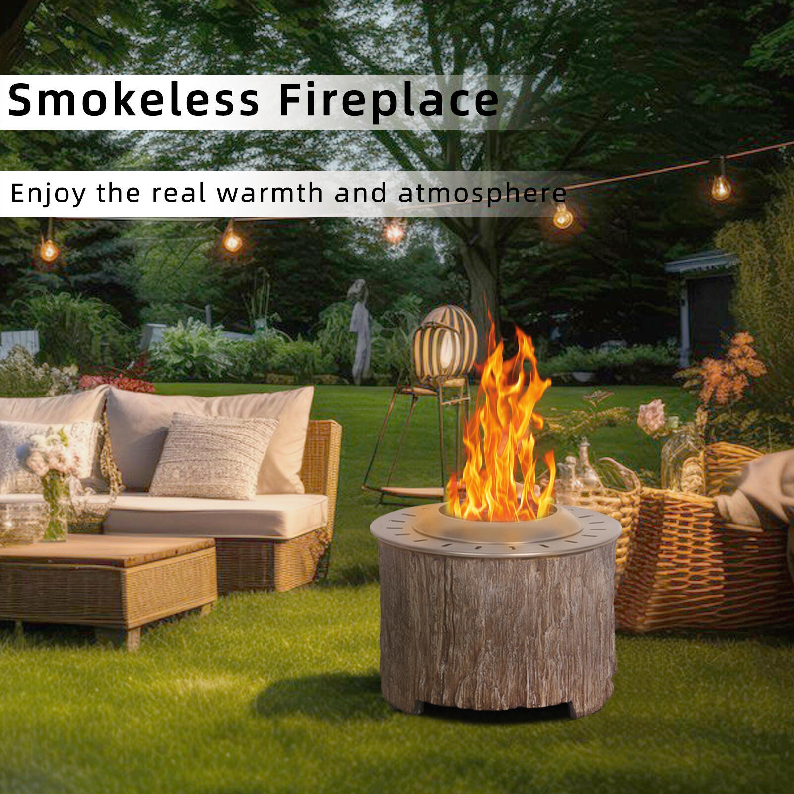 Click here for AFTERGLOW Outdoor Smokeless Fire Pit  Brown prices
