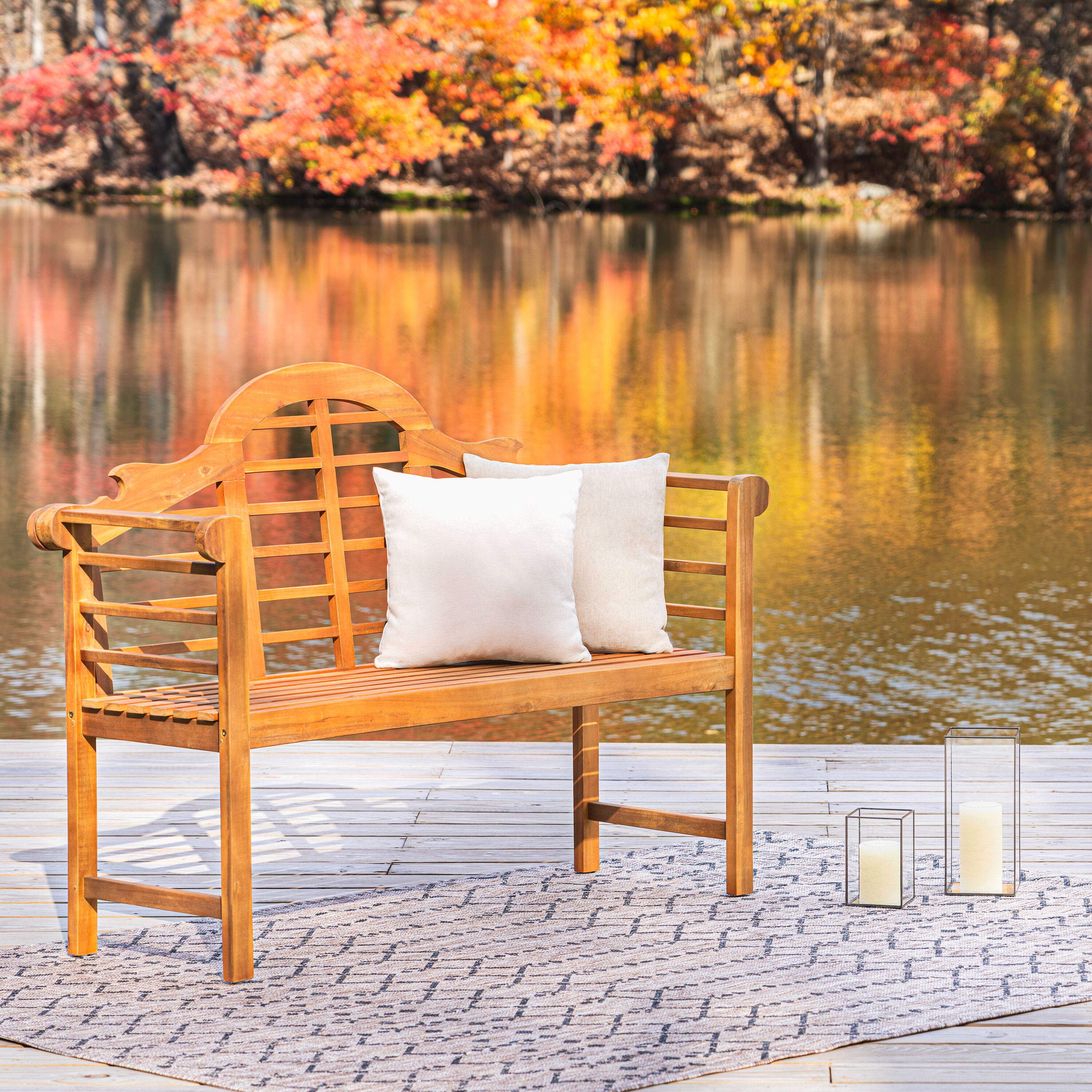 Click here for Jonathan Y Lutyens Outdoor Bench  Teak prices