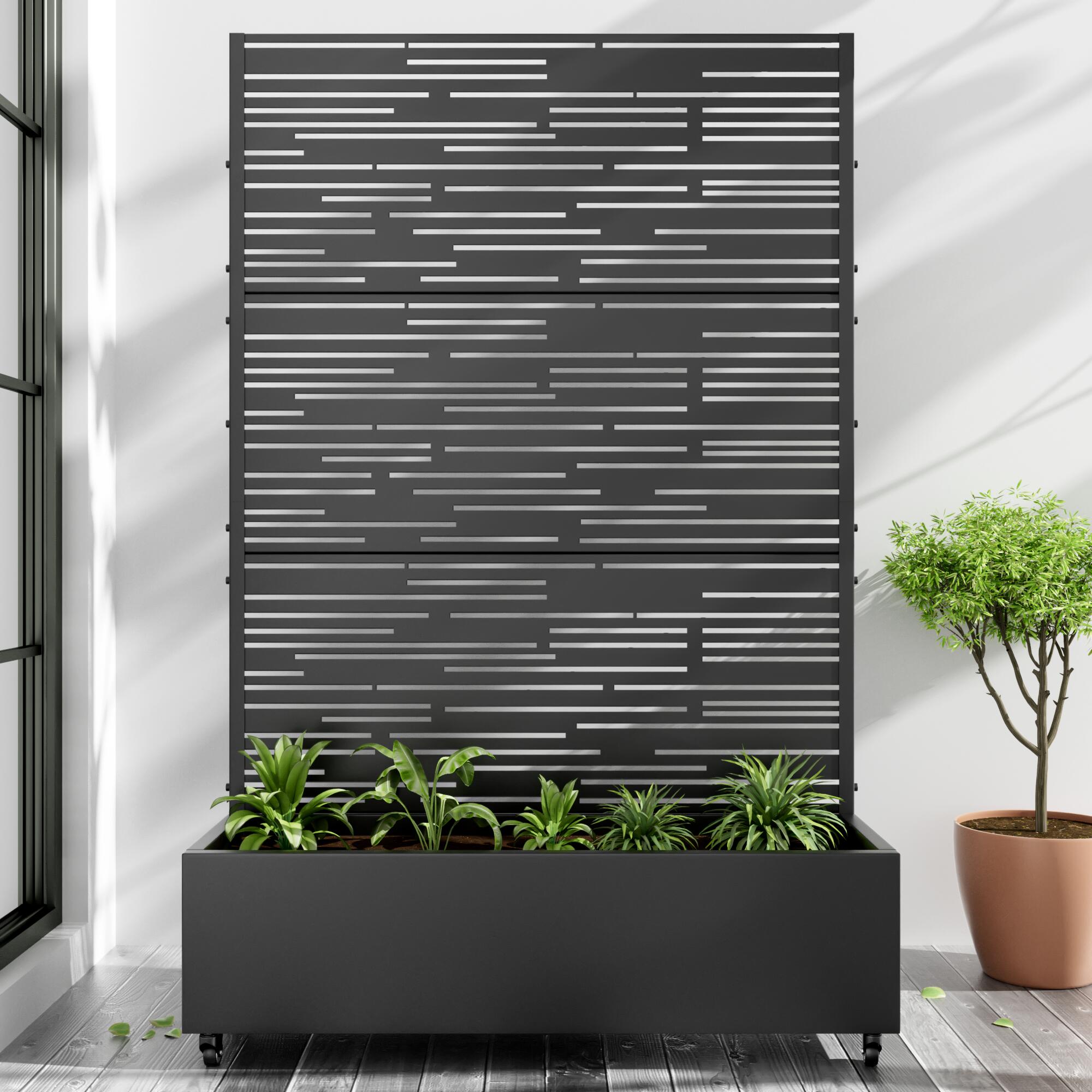 Click here for Dovelina Tranquilbreeze Outdoor Trellis With Plant... prices