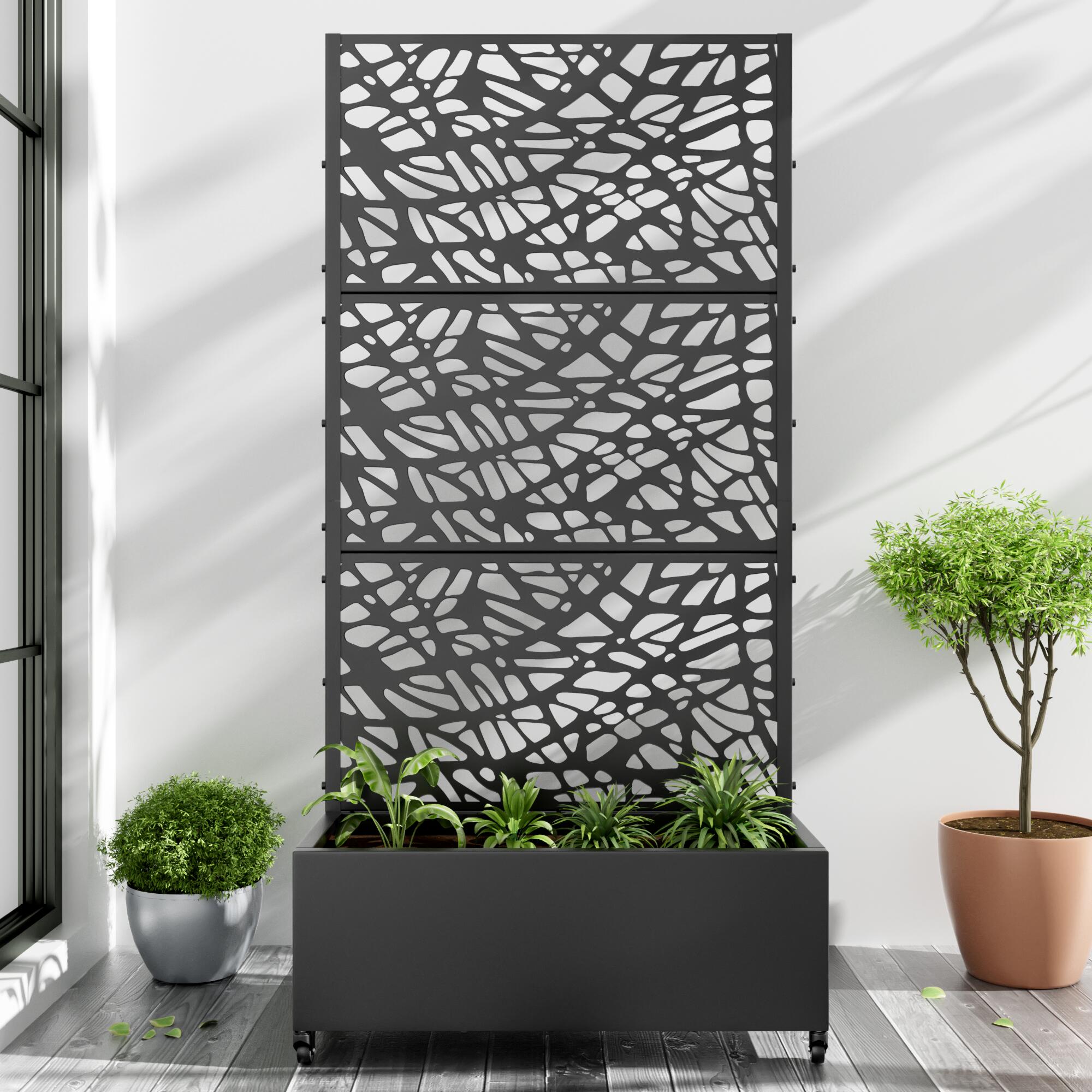Click here for Dovelina Tranquilbreeze Outdoor Trellis With Plant... prices