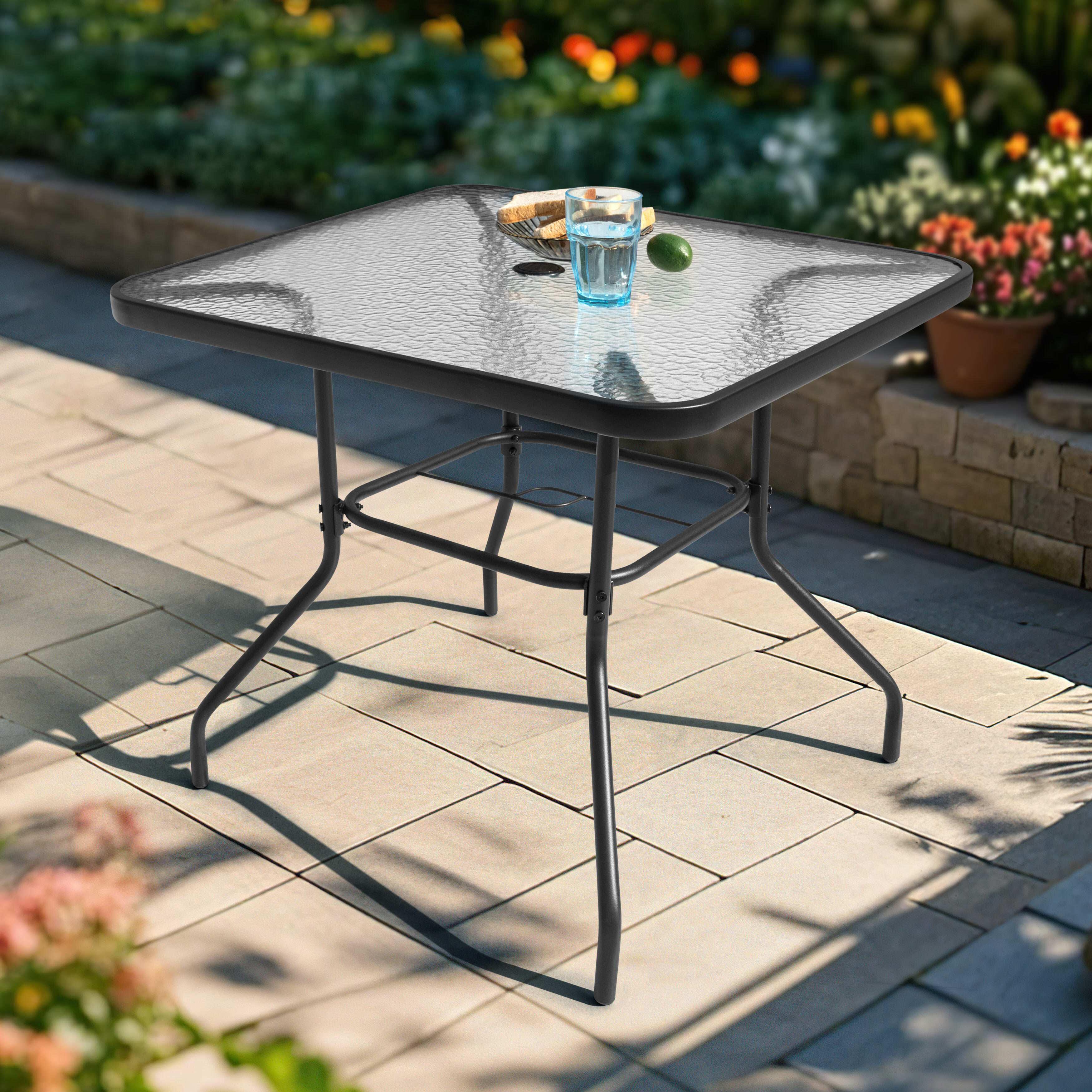 Click here for Nuu Garden Outdoor Dining Table  Black prices