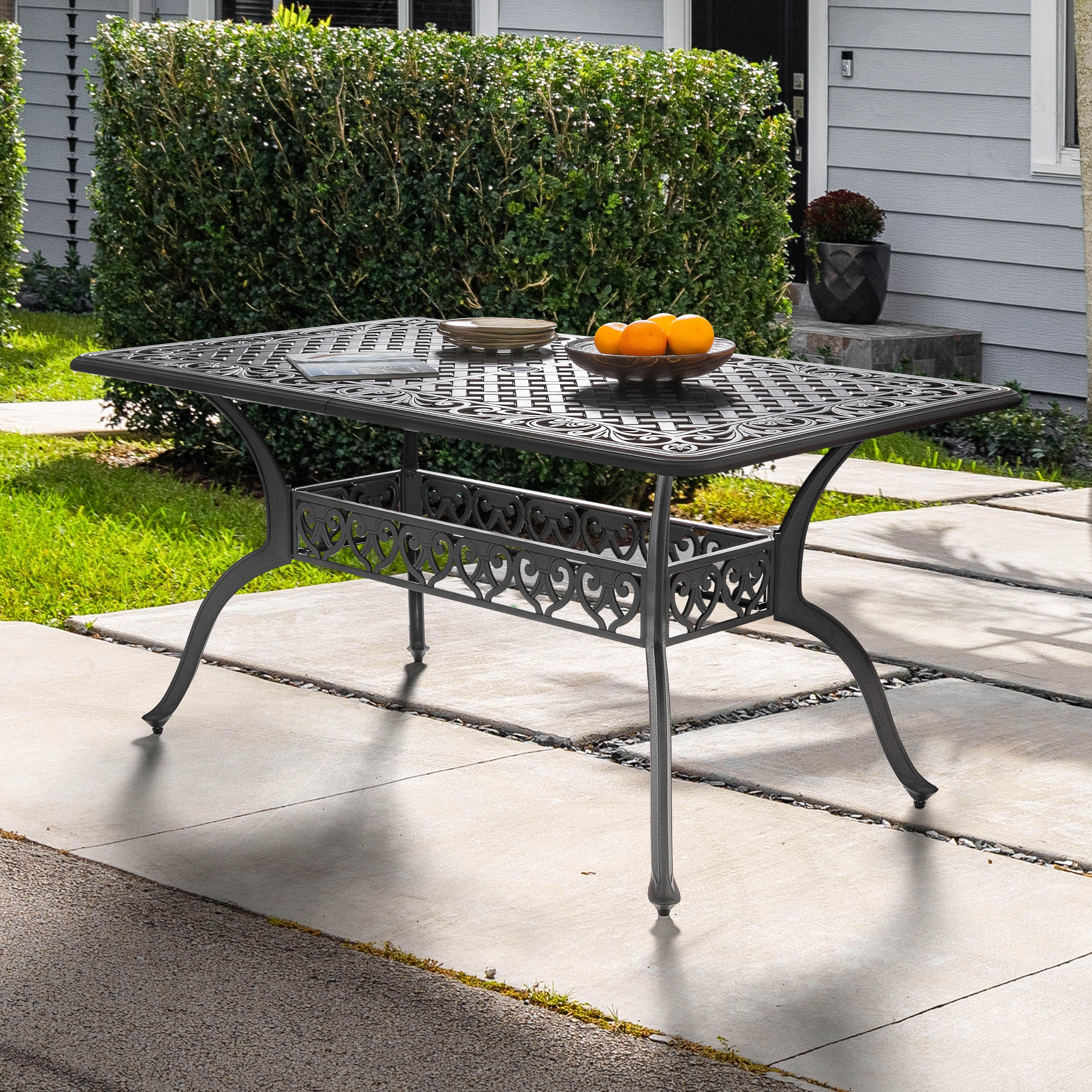 Click here for Nuu Garden Outdoor Dining Table With 2.1 Umbrella... prices