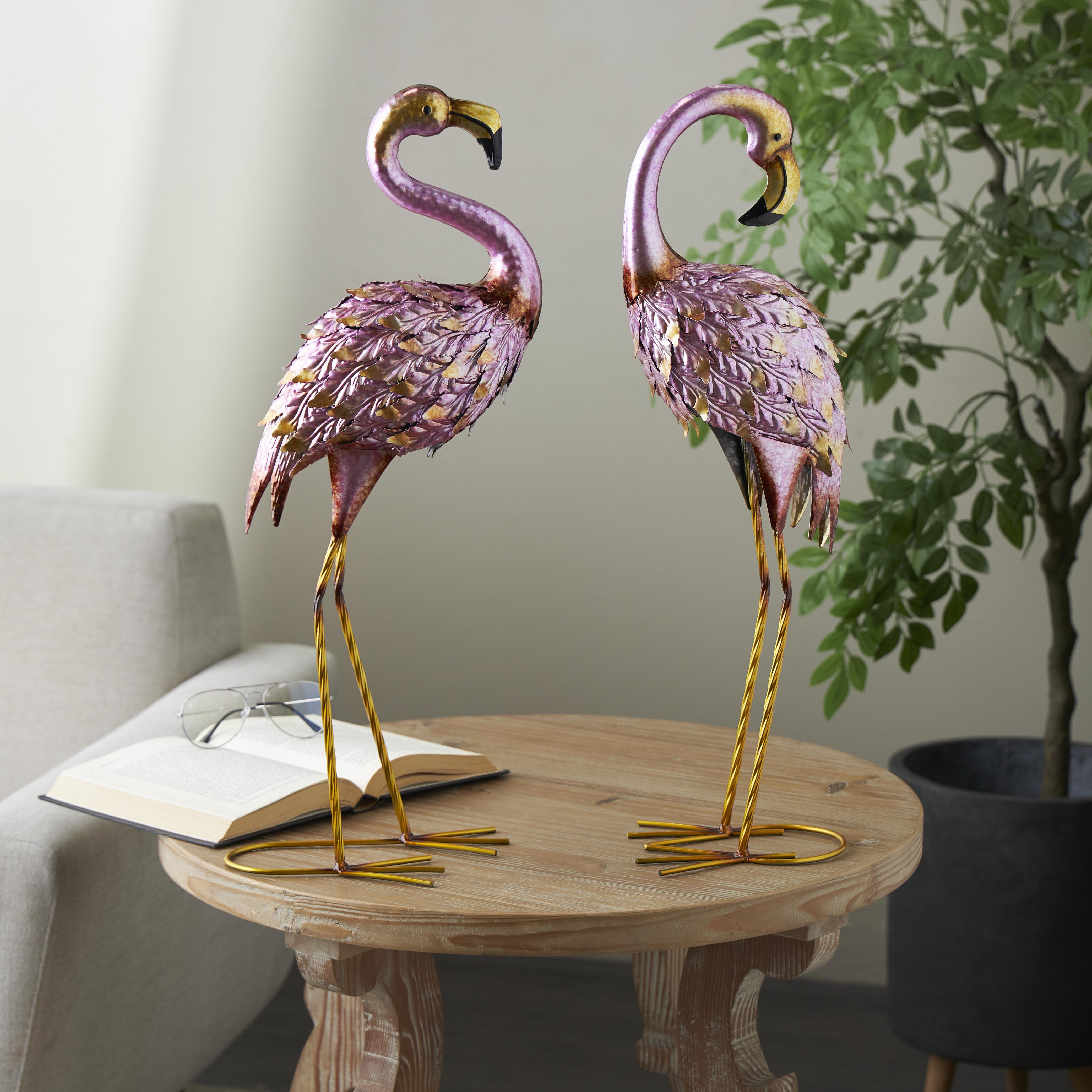 Click here for Bayberry Lane Indoor/Outdoor Garden Flamingo Sculp... prices