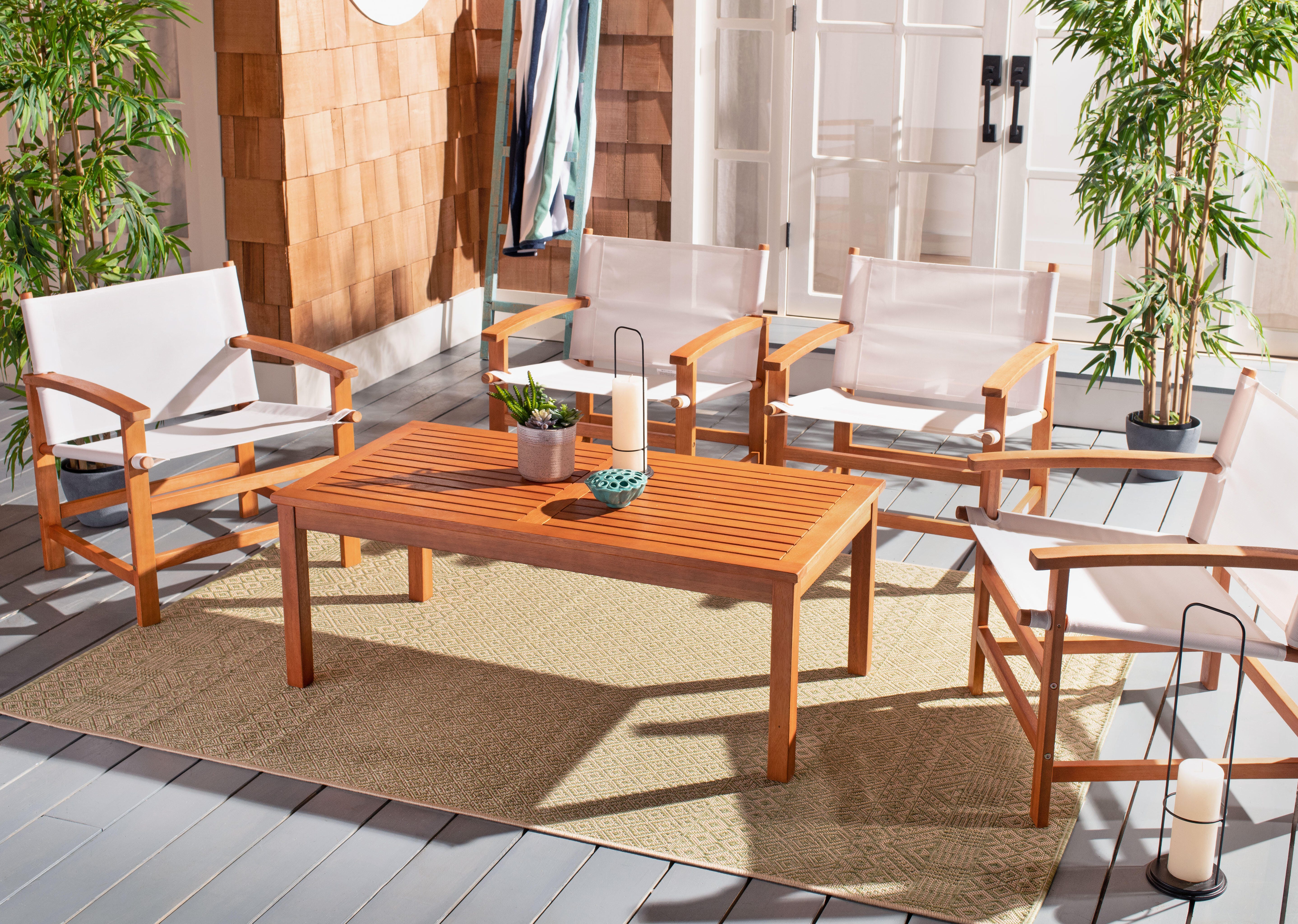 Click here for Safavieh Mardin Outdoor Dining Table and 4 Chairs... prices