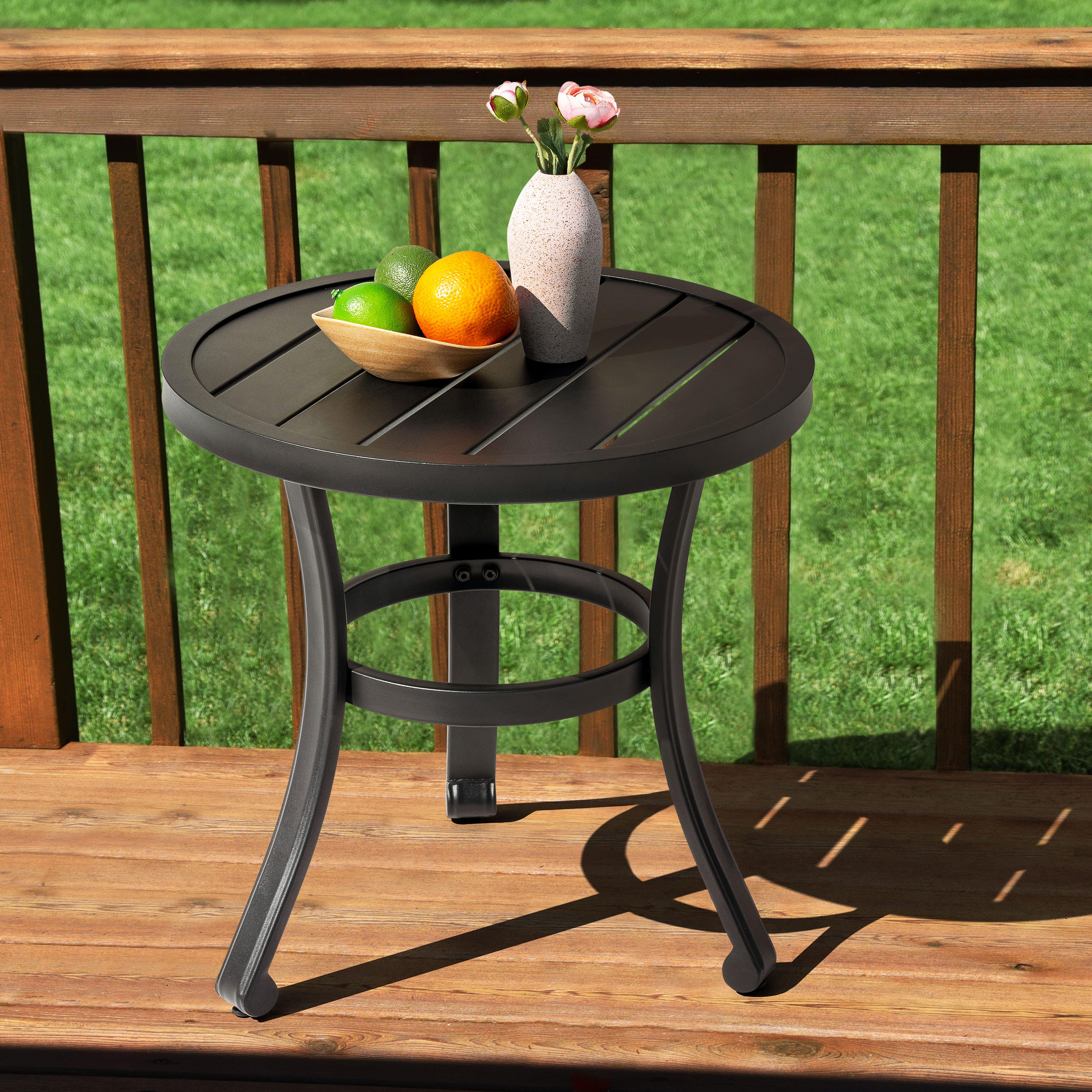 Click here for Nuu Garden Outdoor Side Table  Black prices