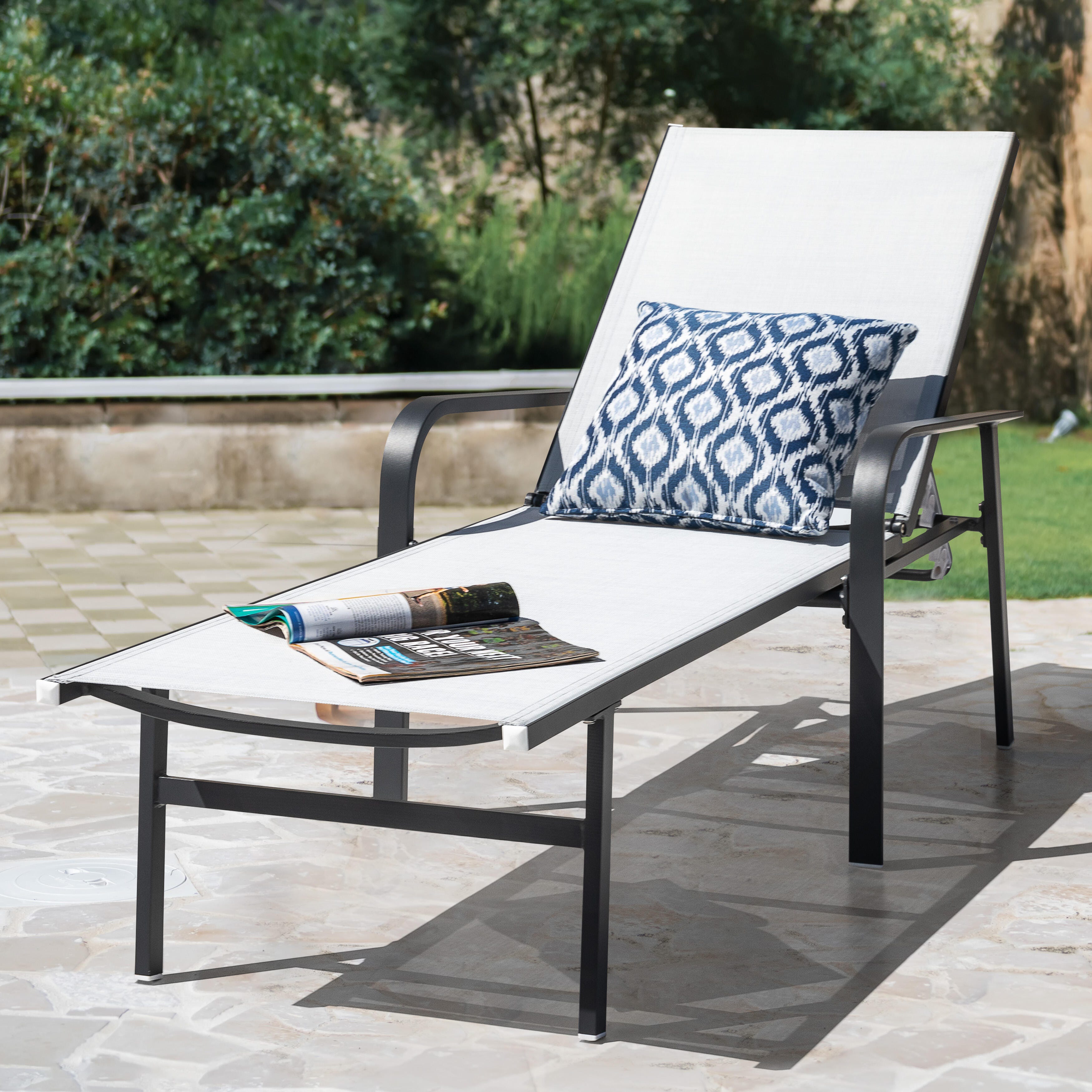 Click here for Nuu Garden Outdoor Lounge Chair  Gray prices