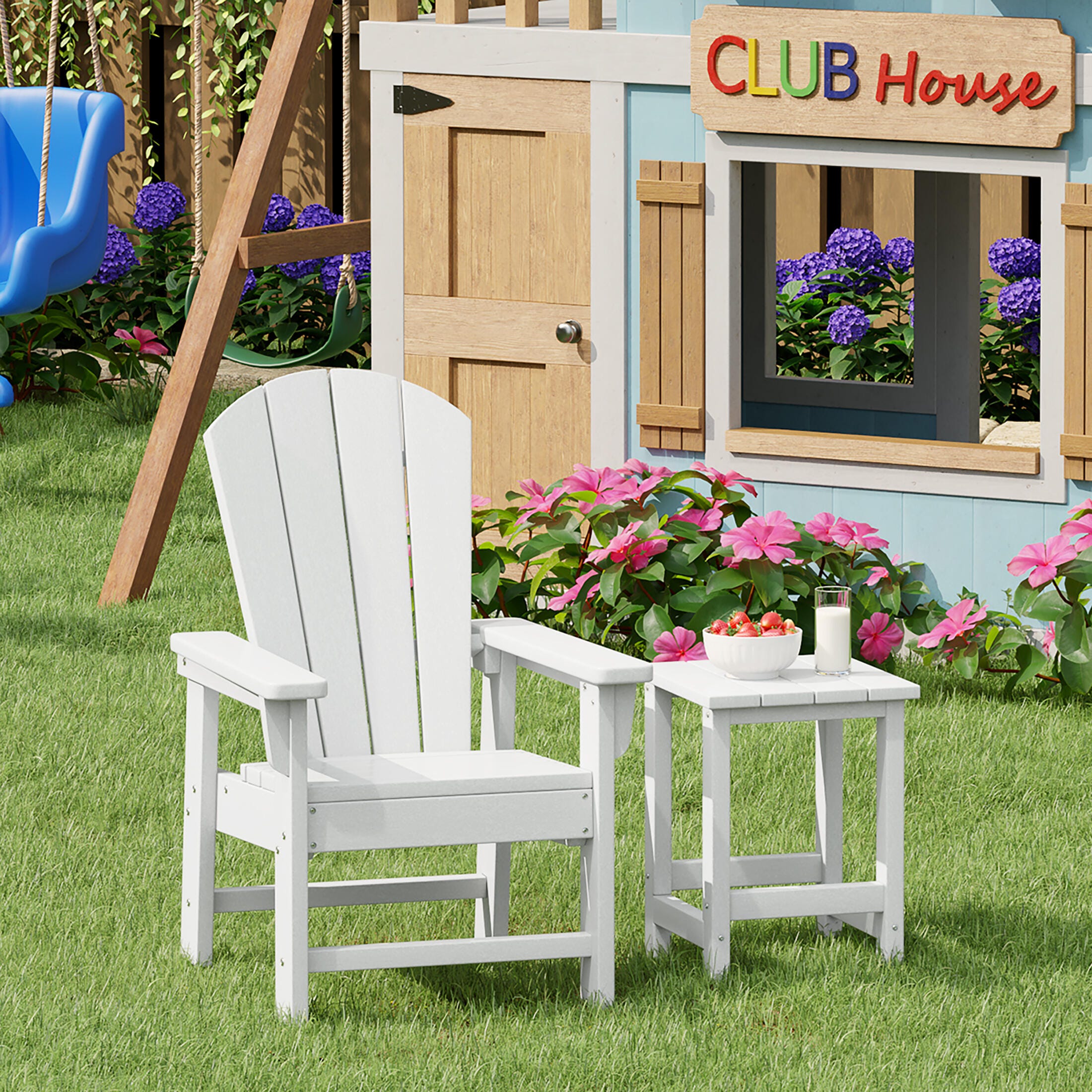 Click here for Westin Furniture Laguna Kids Outdoor Adirondack Ch... prices