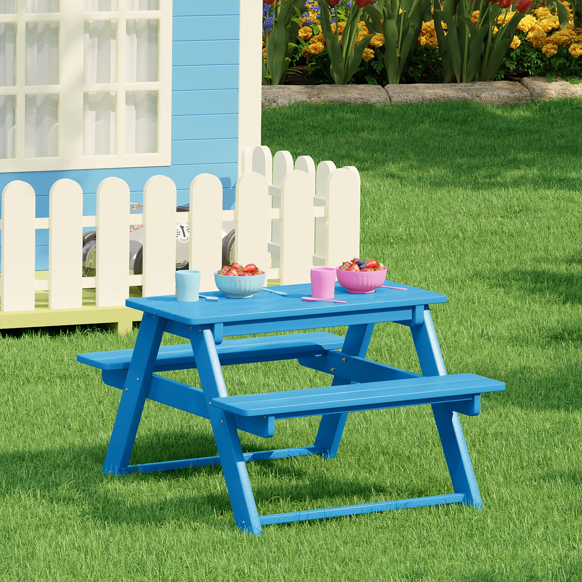 Click here for Westin Furniture Laguna Kids Outdoor Picnic Table... prices