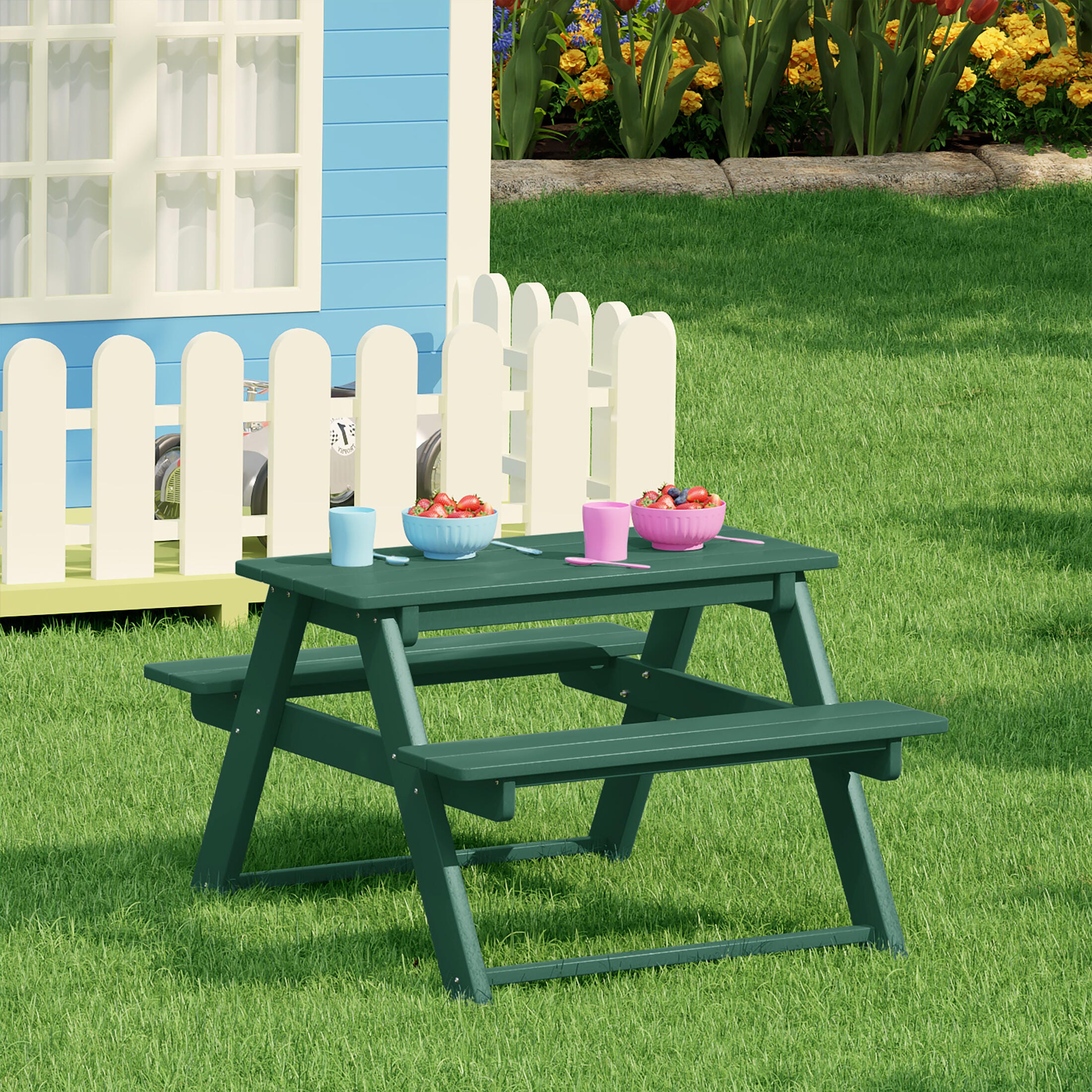 Click here for Westin Furniture Laguna Kids Outdoor Picnic Table... prices