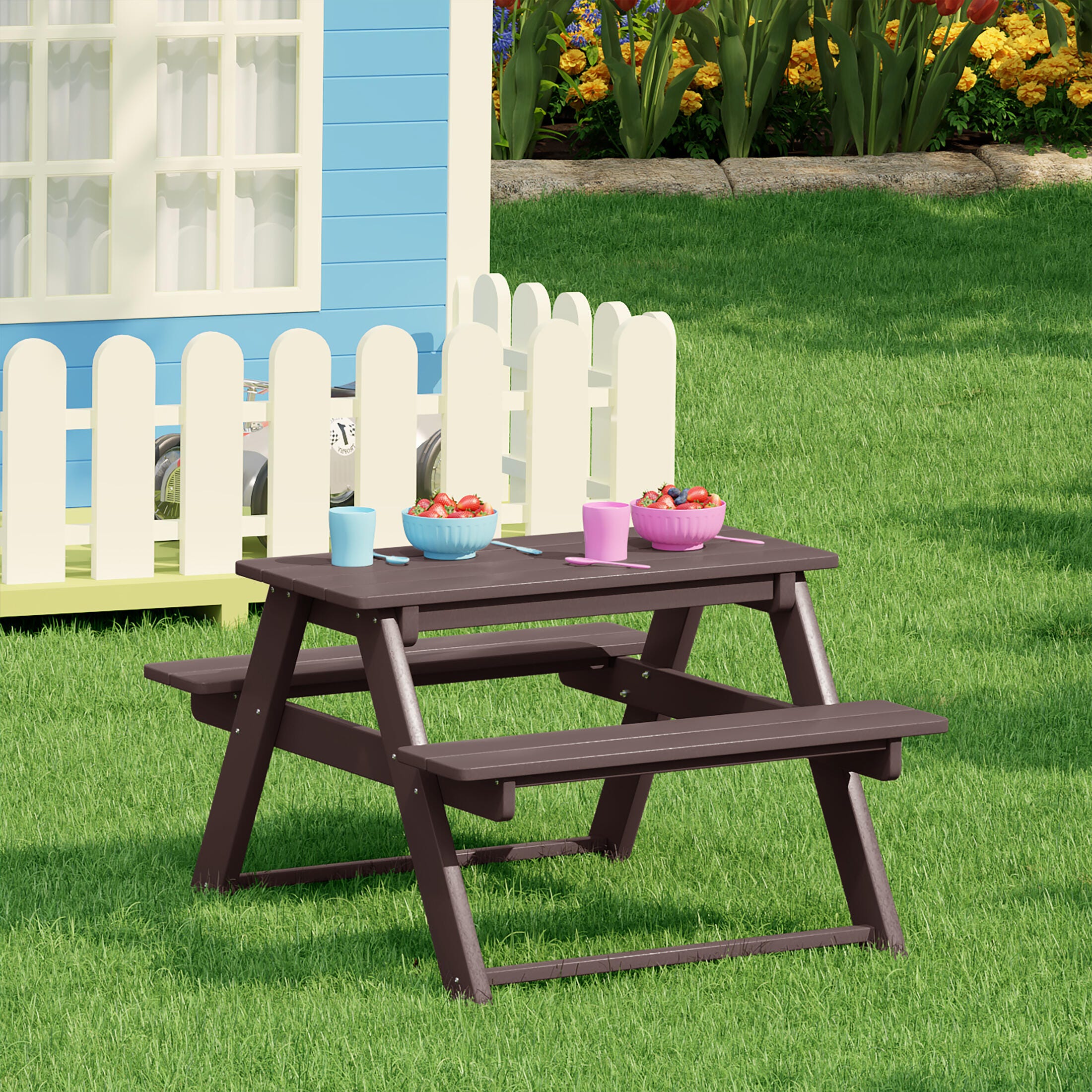 Click here for Westin Furniture Laguna Kids Outdoor Picnic Table... prices