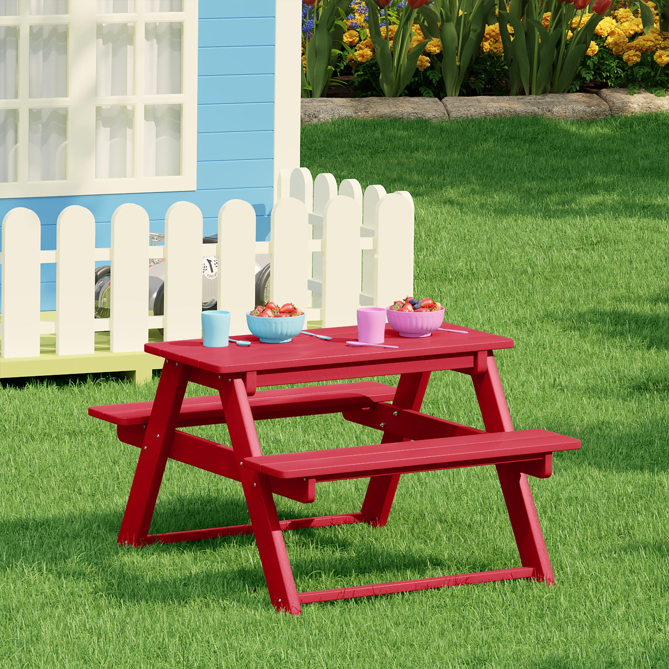 Click here for Westin Furniture Laguna Kids Outdoor Picnic Table... prices