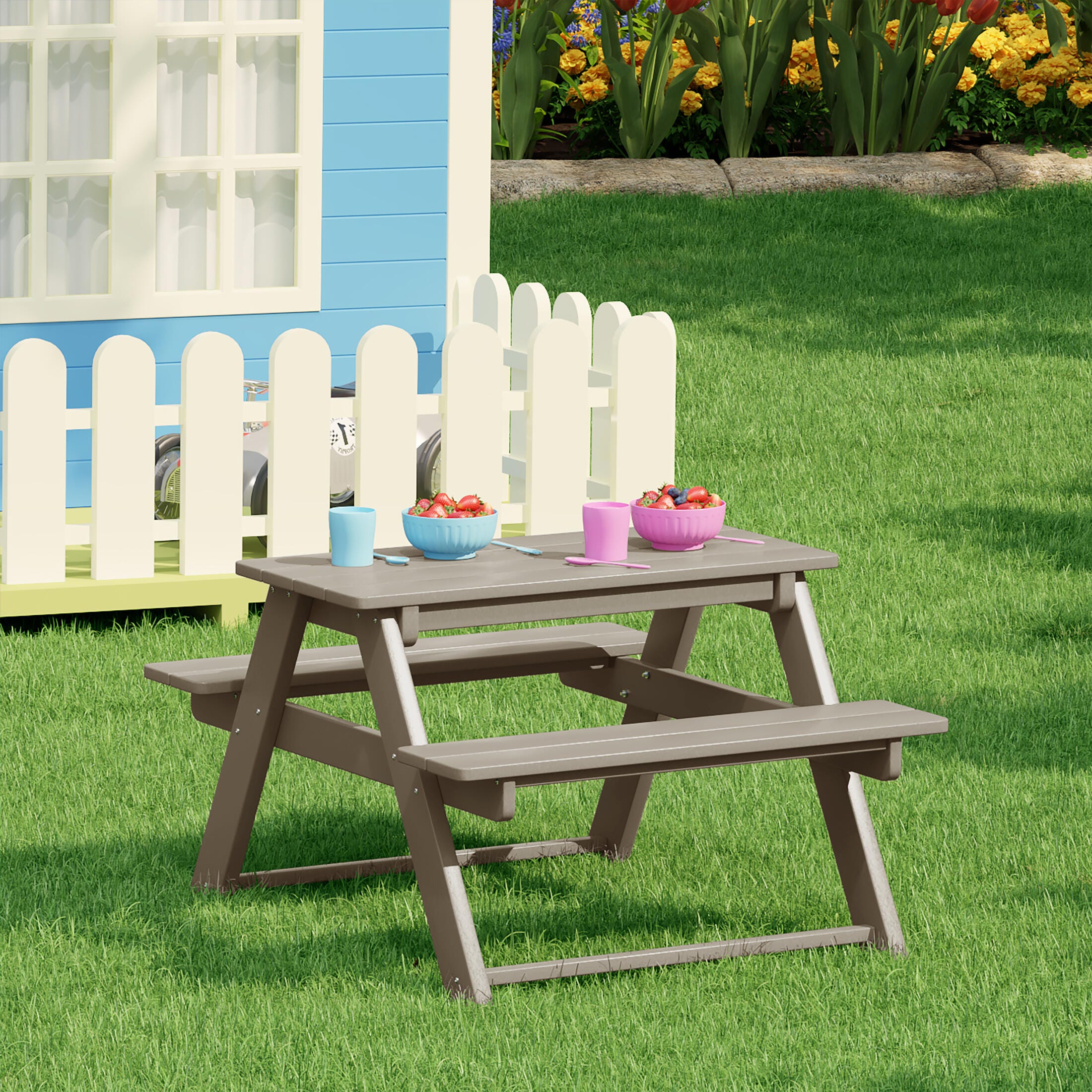 Click here for Westin Furniture Laguna Kids Outdoor Picnic Table... prices
