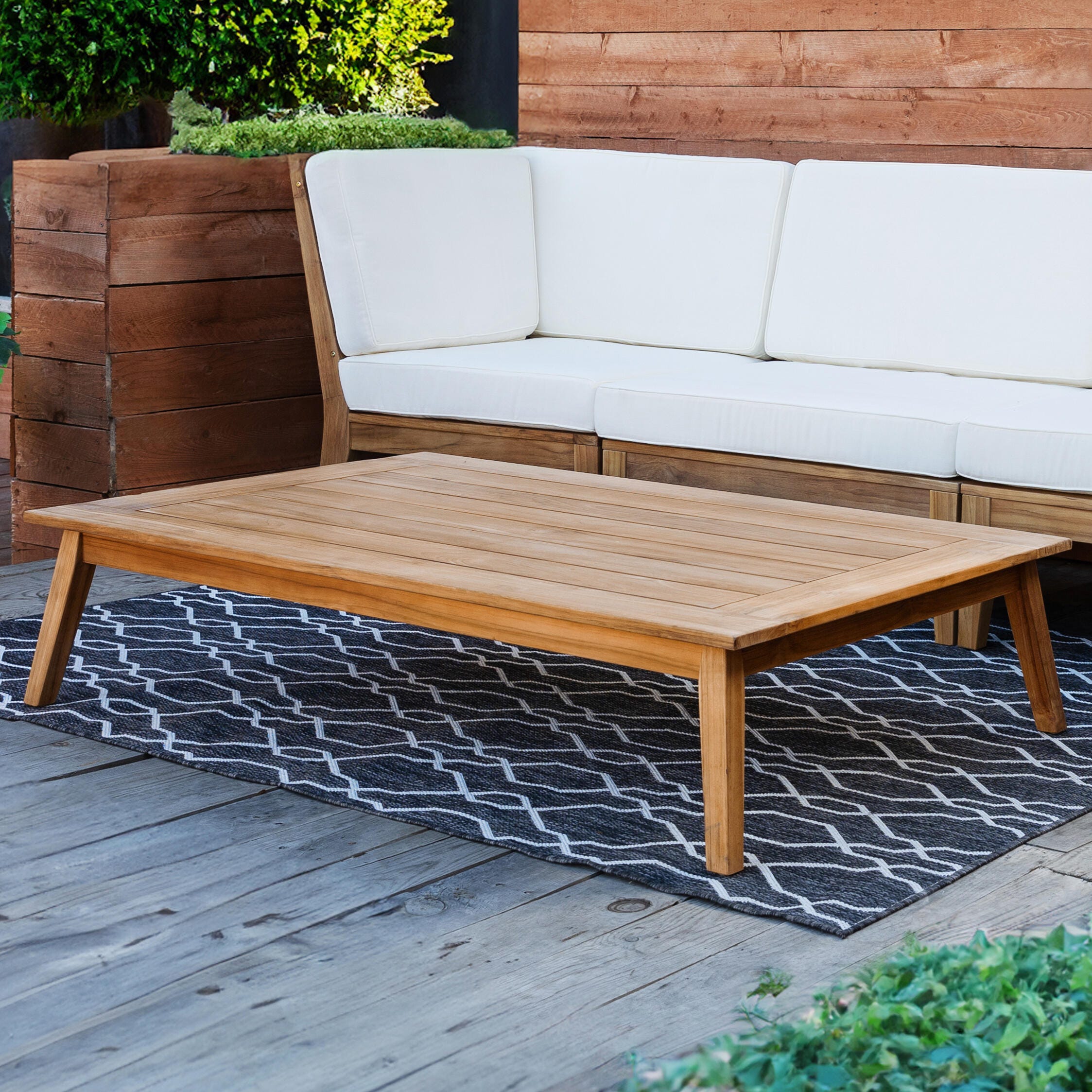 Click here for Linon Colette Outdoor Coffee Table  Natural prices