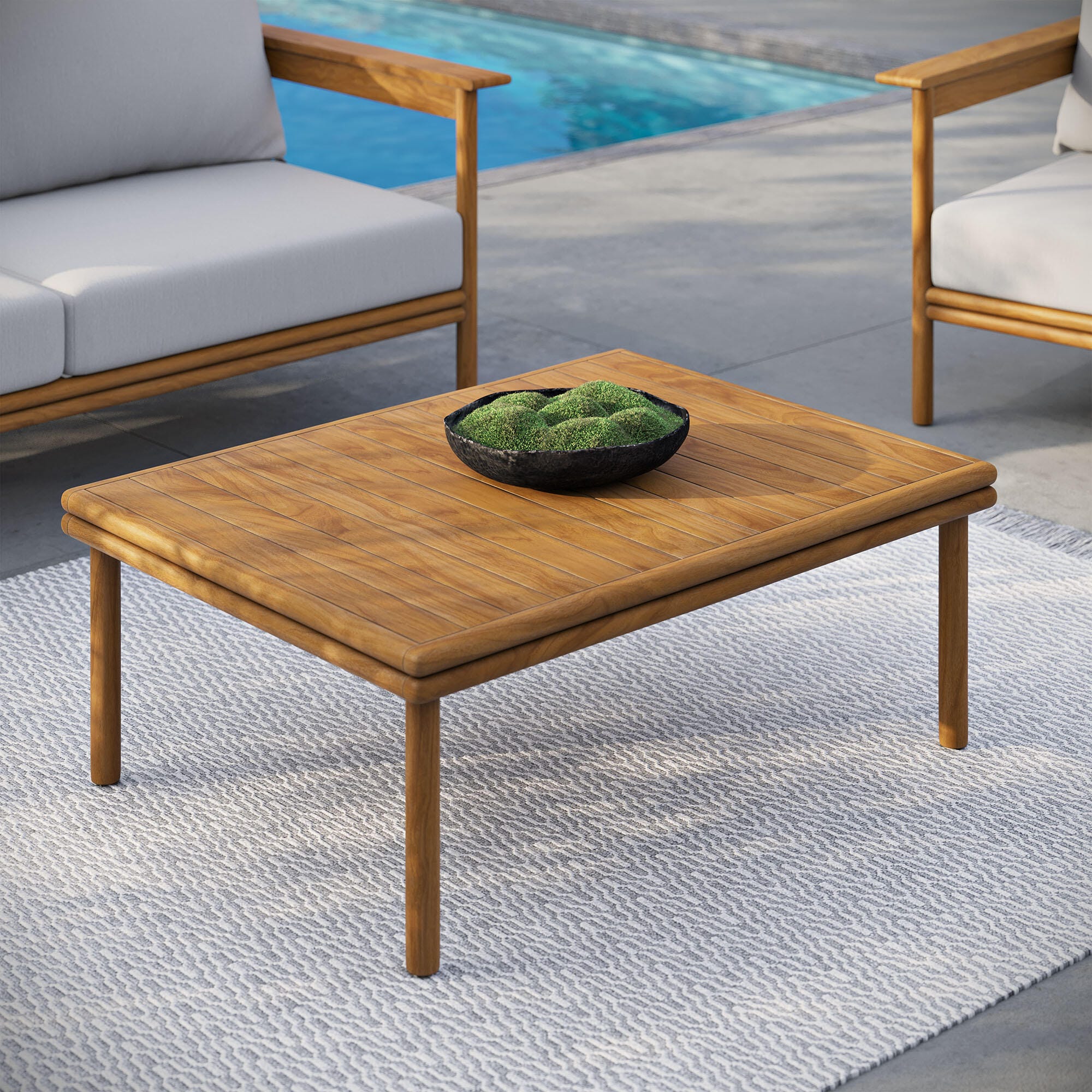 Click here for Modway Wren Outdoor Coffee Table  Natural prices