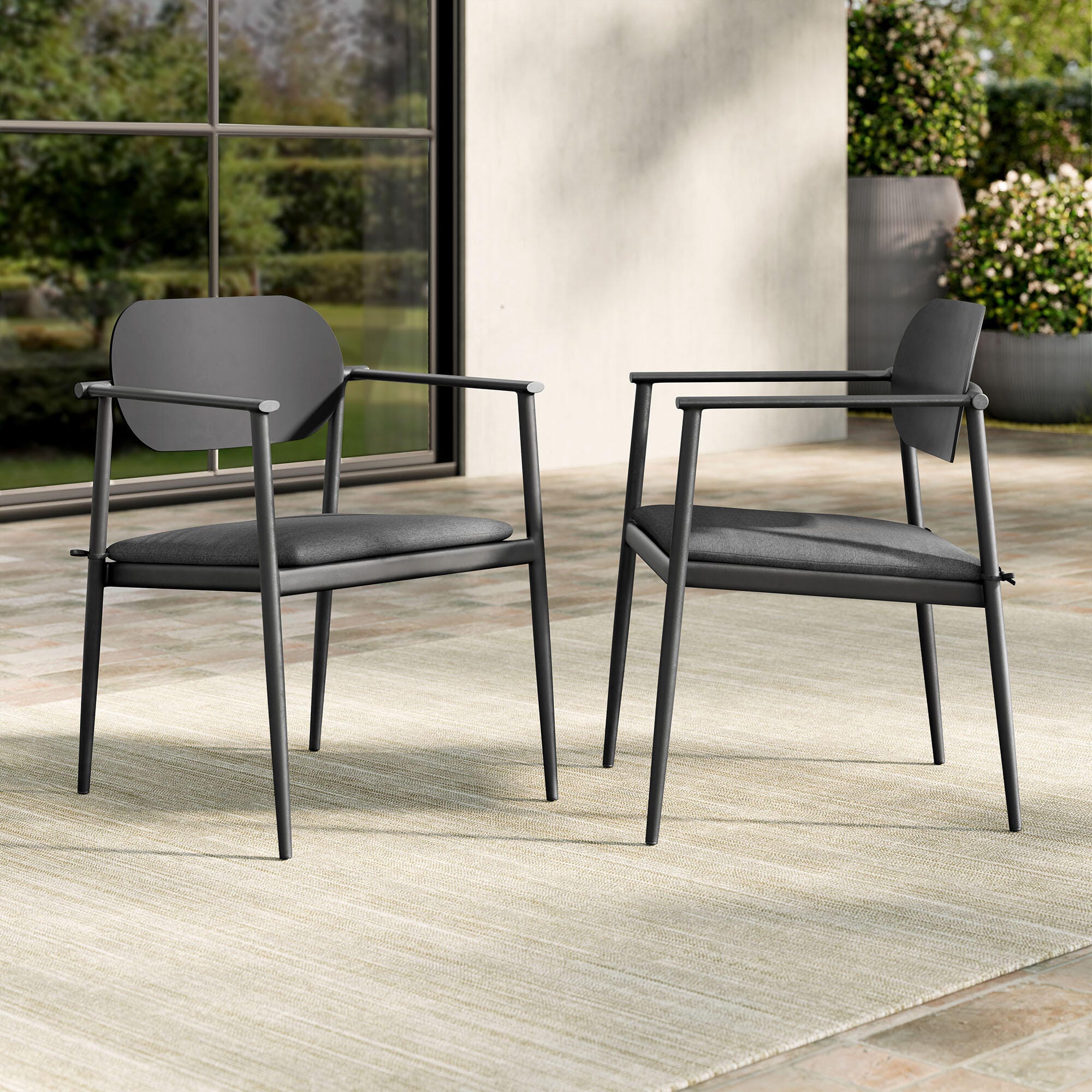 Click here for Modway Aeris Outdoor Dining Chair (Set of 2)  Char... prices