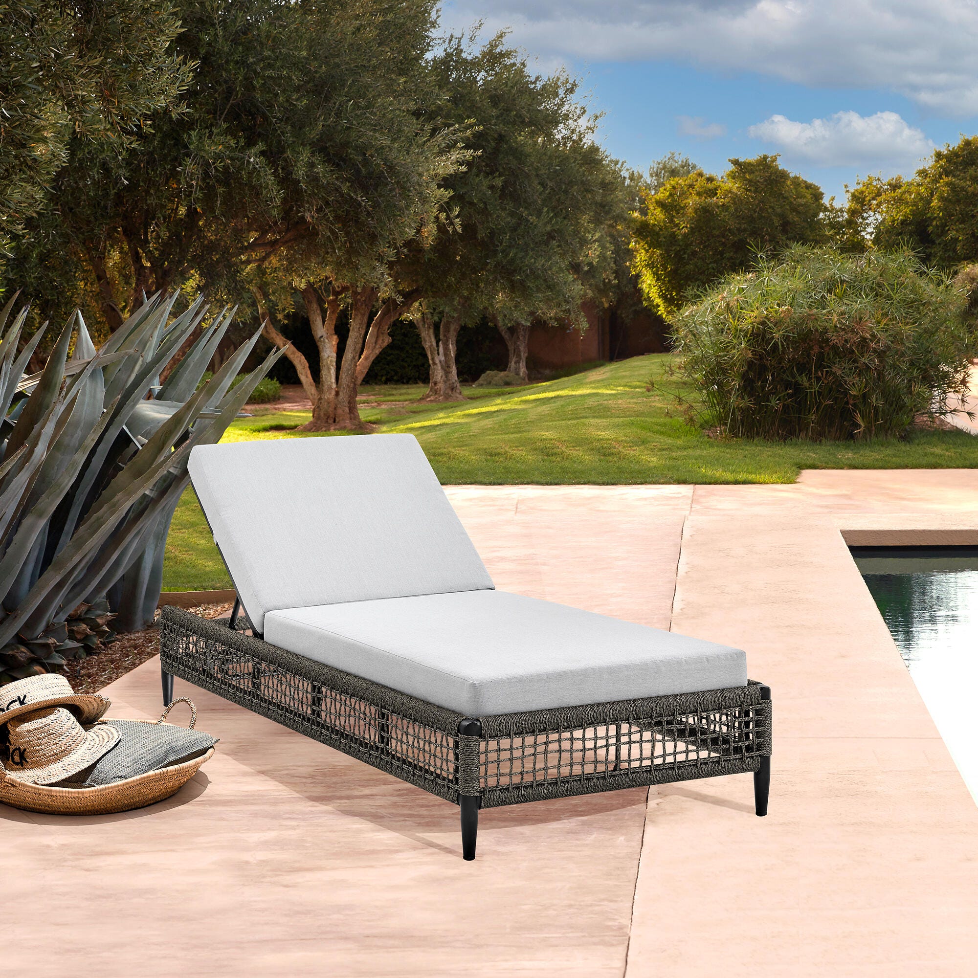 Click here for Armen Living Alegria Outdoor Chaise Lounge Chair... prices