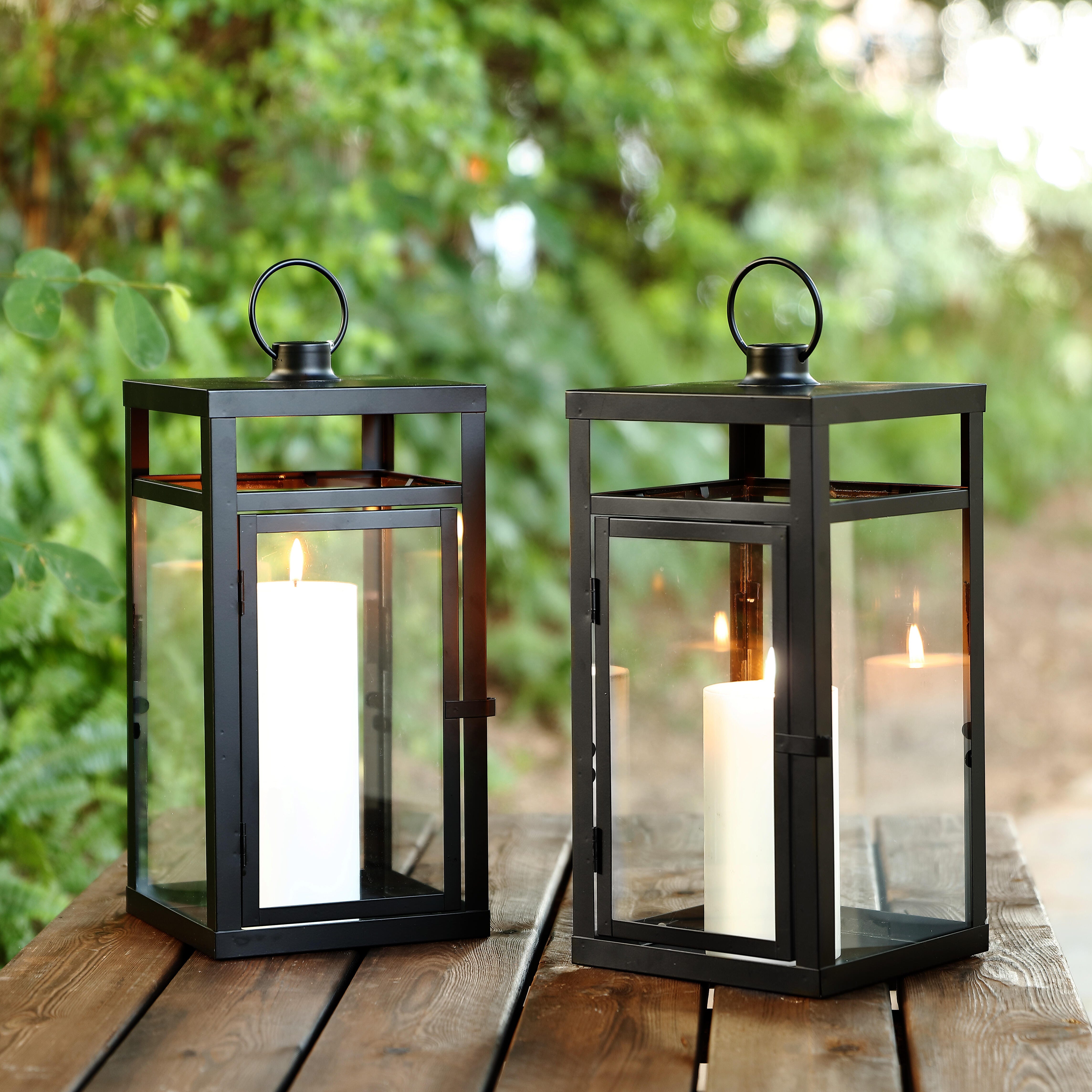 Click here for Safavieh Fraleigh Outdoor Soild Lantern (Set of 2)... prices