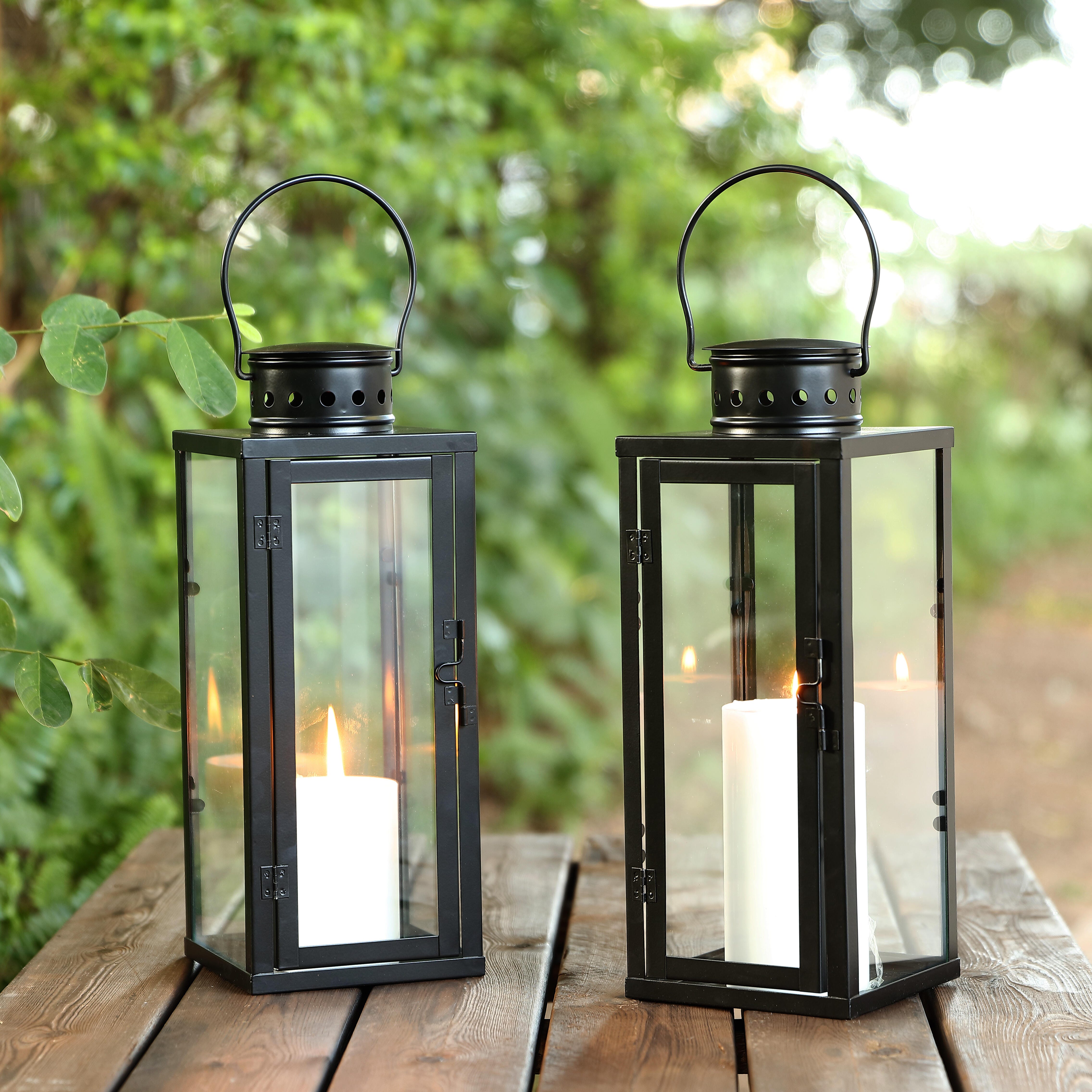 Click here for Safavieh Lorient Outdoor Lantern  Black prices