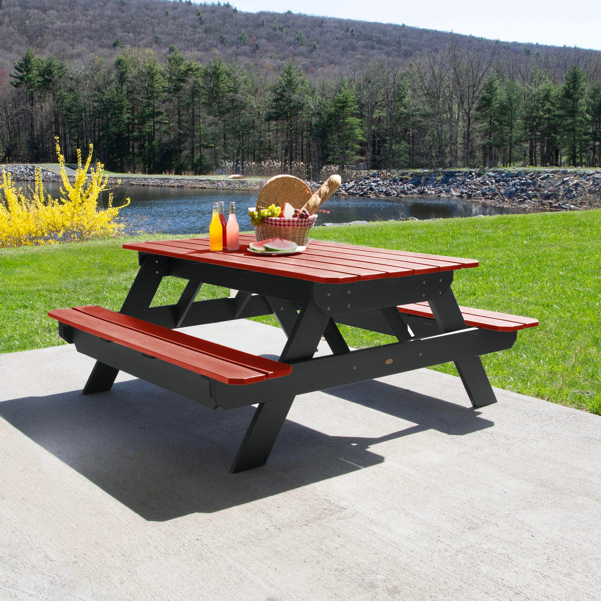 Click here for Highwood Hometown Outdoor Picnic Table  Jasper prices