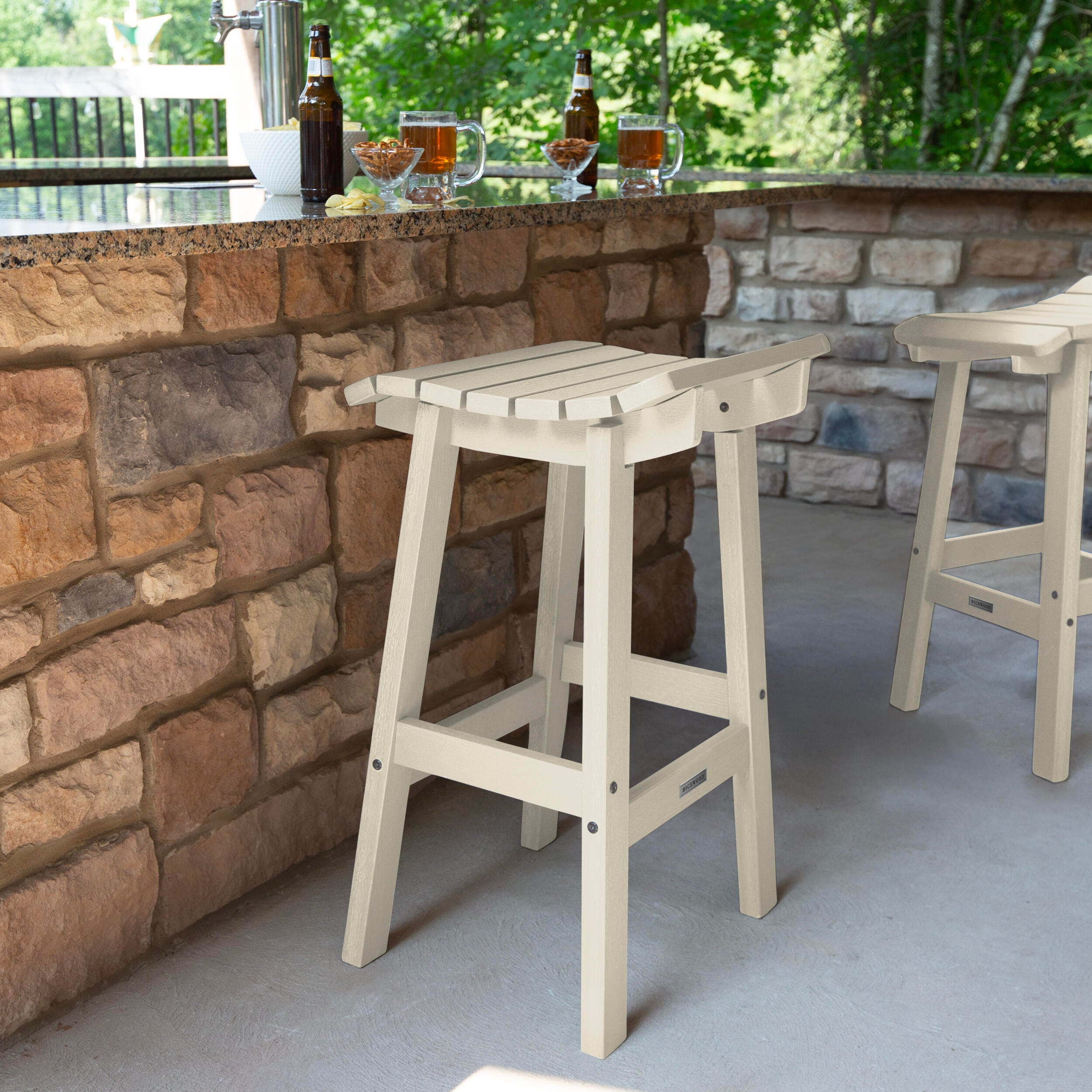 Click here for Highwood Summit Outdoor Bar Stool  Whitewash prices