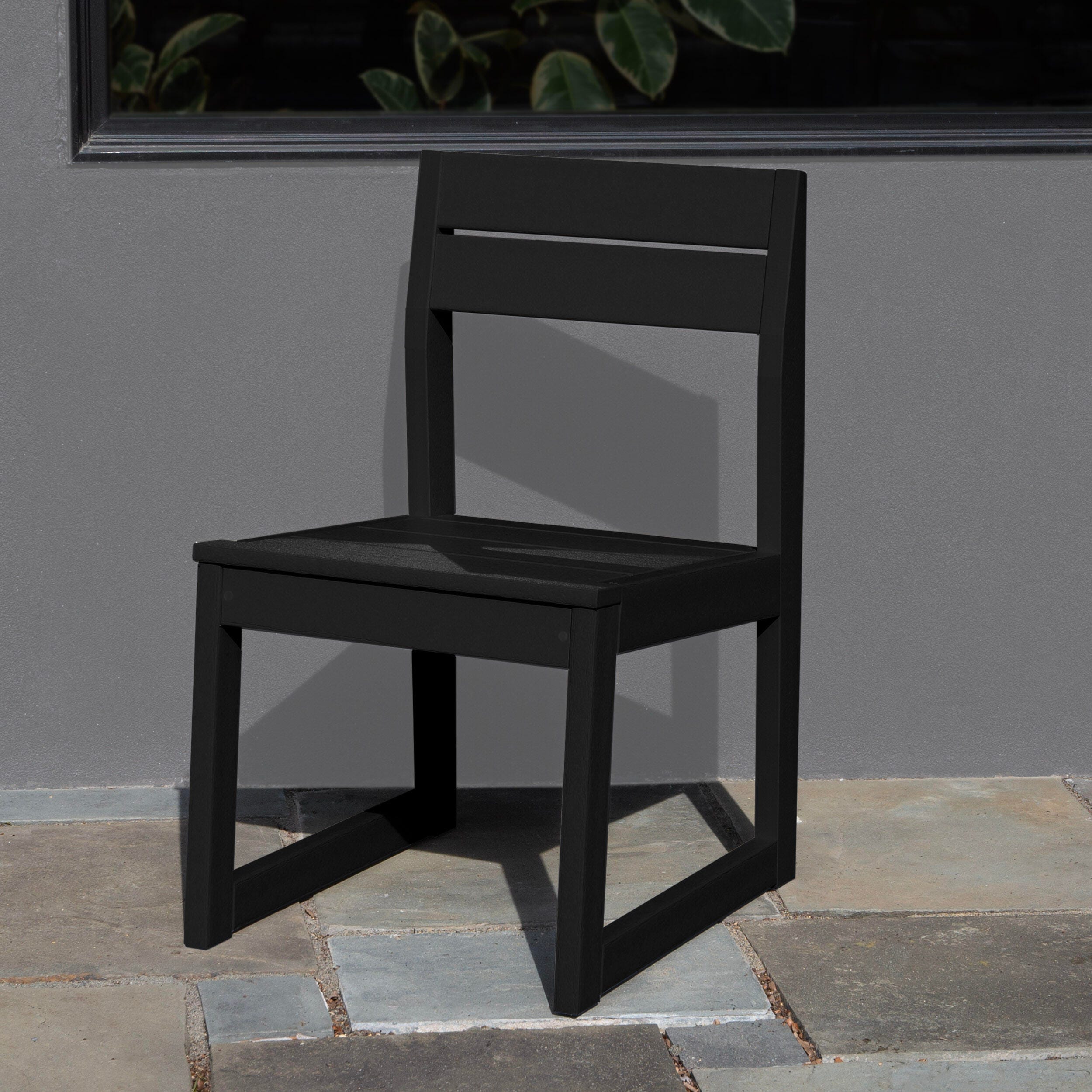 Click here for Bahia Verde Haven Outdoor Dining Chair  Black Sand prices