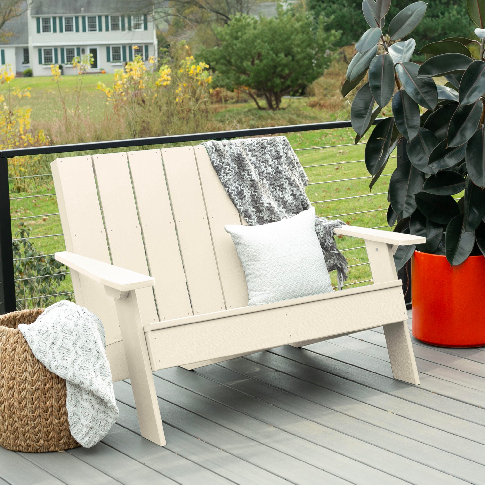 Click here for Highwood Italica Outdoor Adirondack Chair  Whitewa... prices