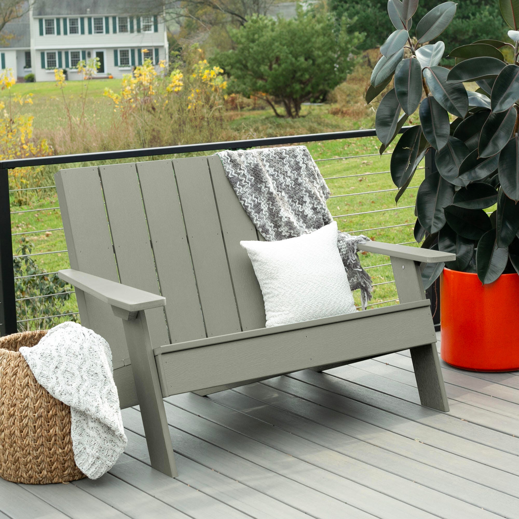 Click here for Highwood Italica Outdoor Adirondack Chair  Eucalyp... prices