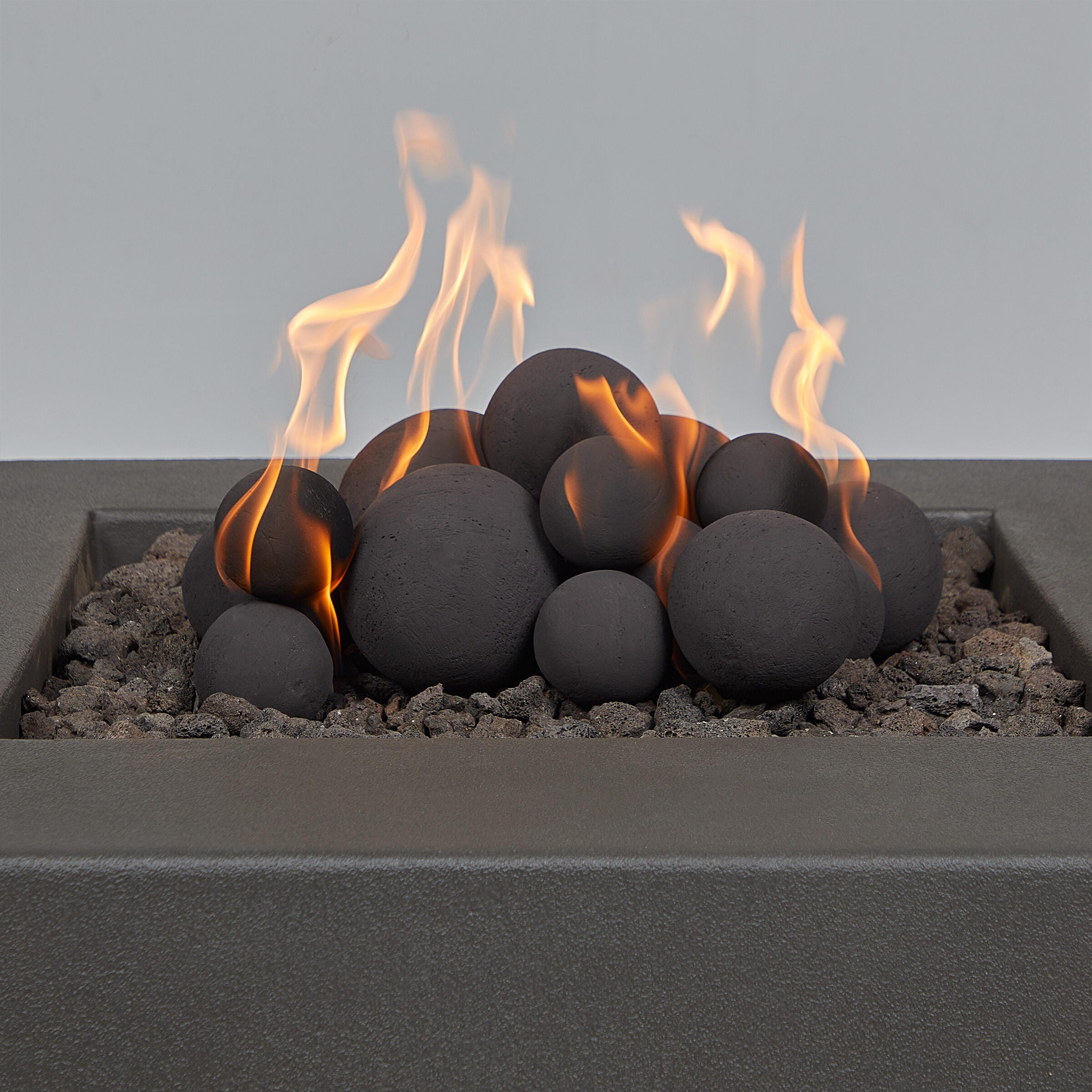 Click here for Real Flame Outdoor Fire Pit Sphere Set  Black prices