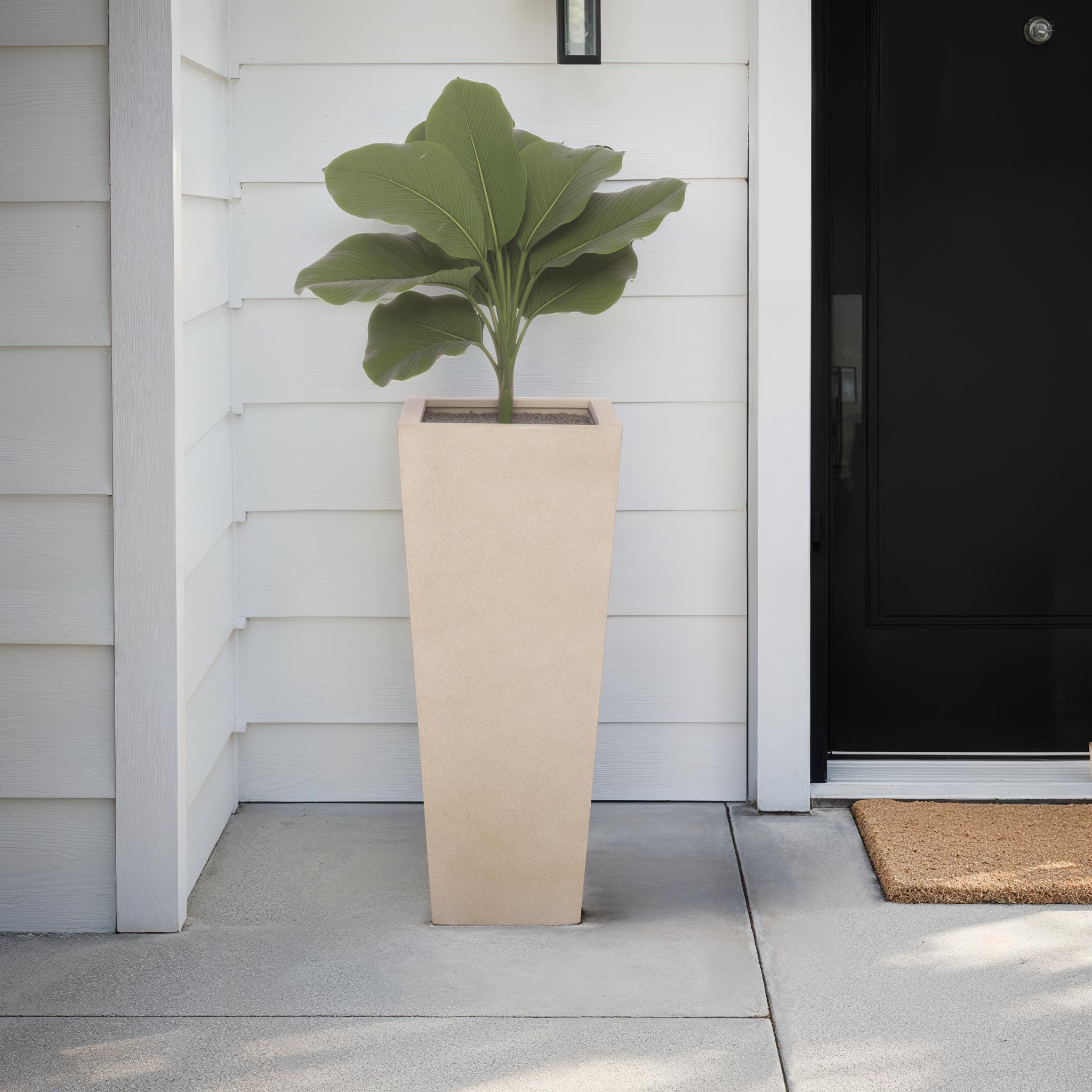 Click here for Safavieh Paloma Outdoor Planter  Beige prices