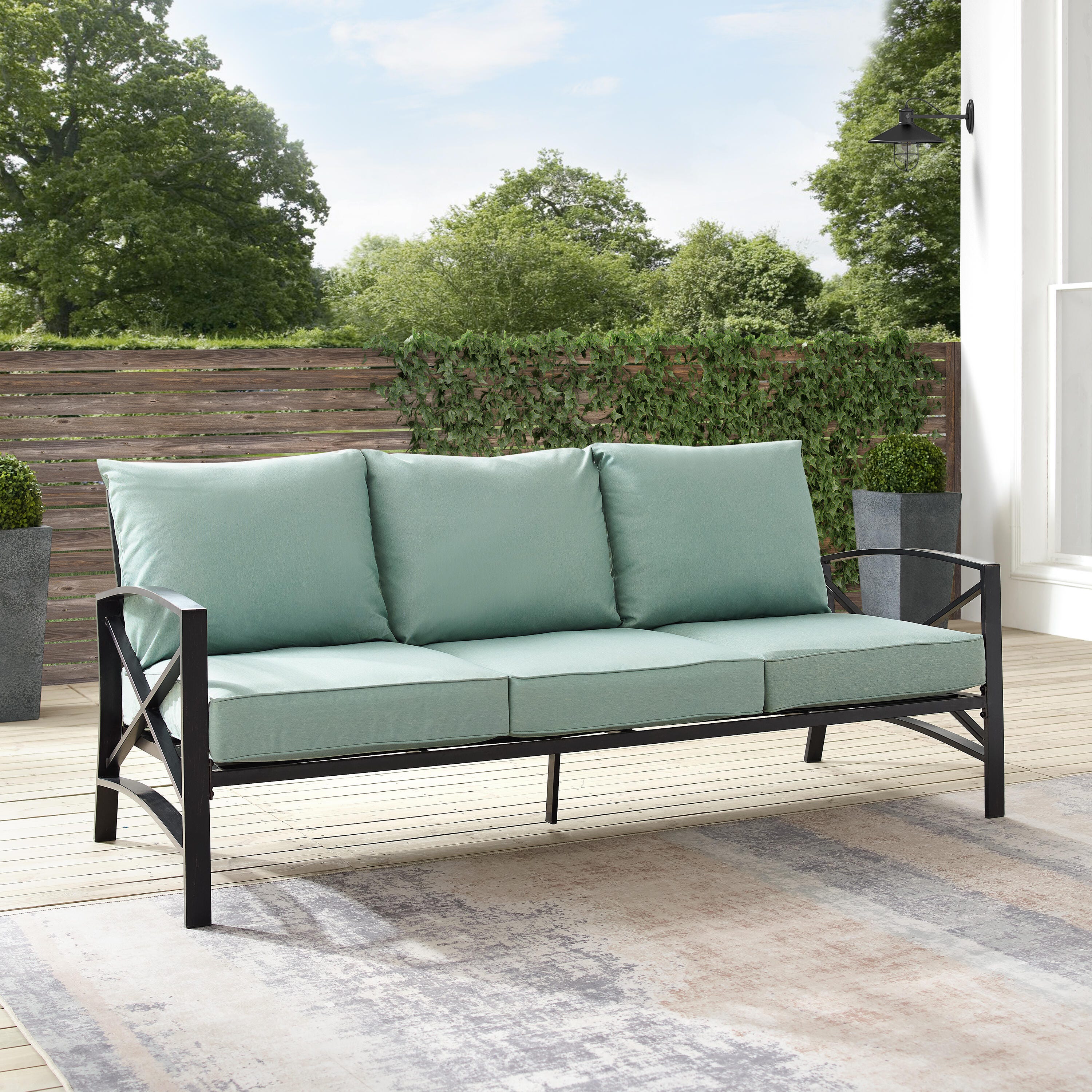 Click here for Kaplan Outdoor Sofa  Mist prices