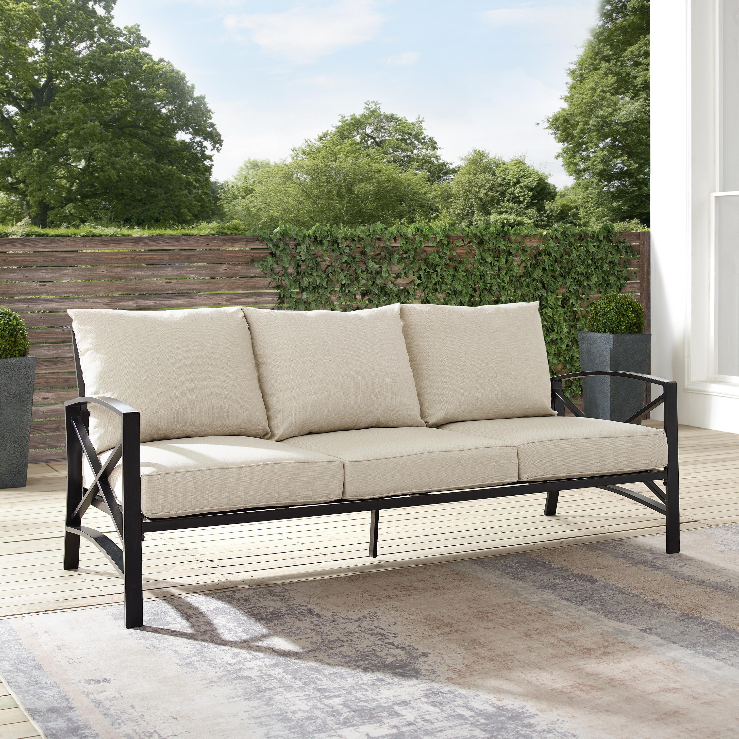 Click here for Kaplan Outdoor Sofa  Oatmeal prices