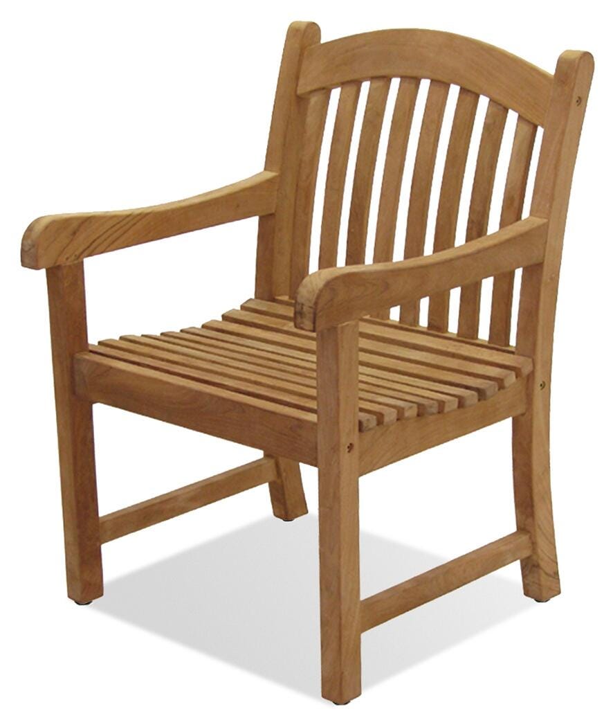 Click here for Sumbawa Outdoor Teak Arm Chair   Light Brown prices
